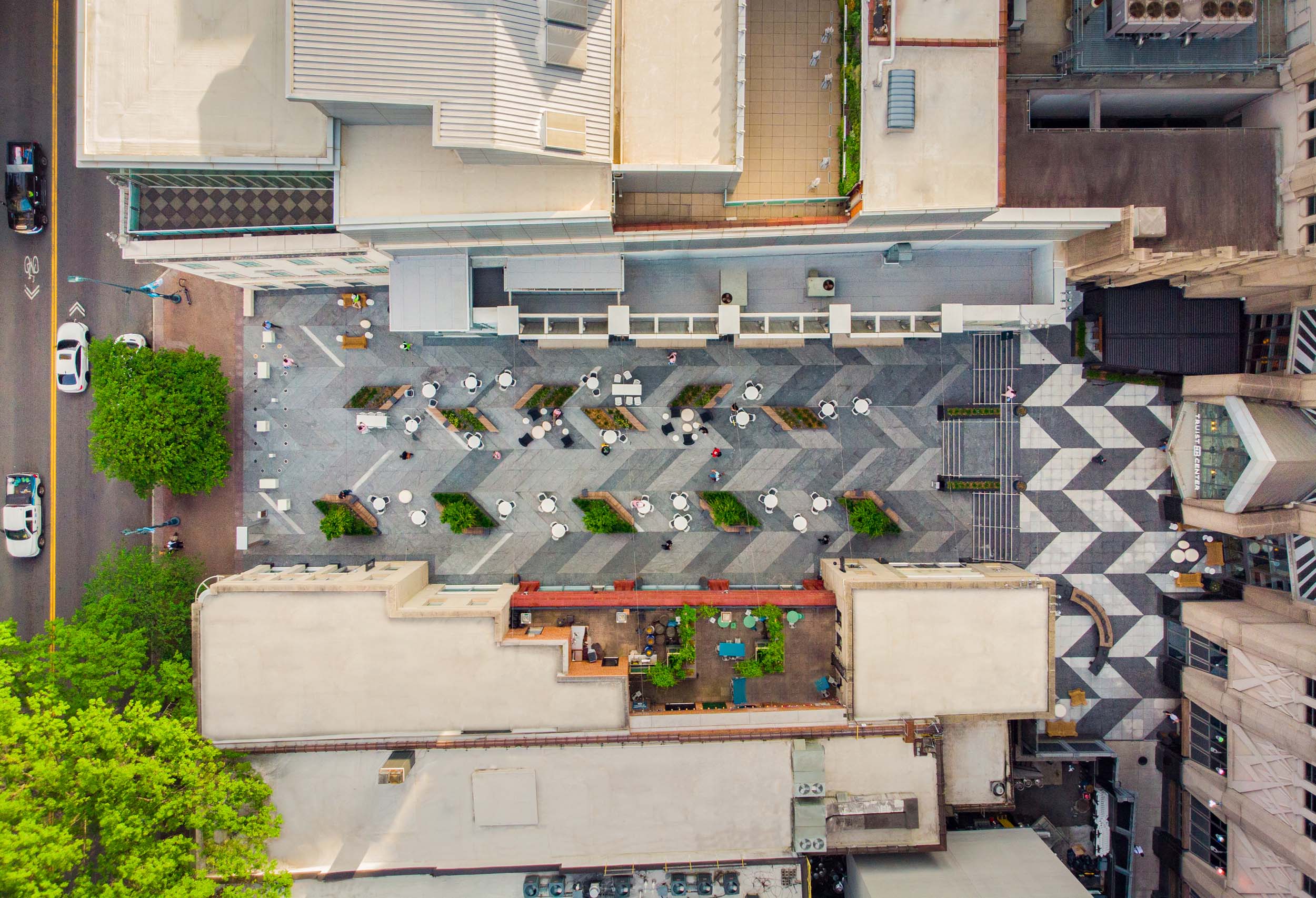 Truist Center Plaza & Lobby Renovation by Little Diversified ...