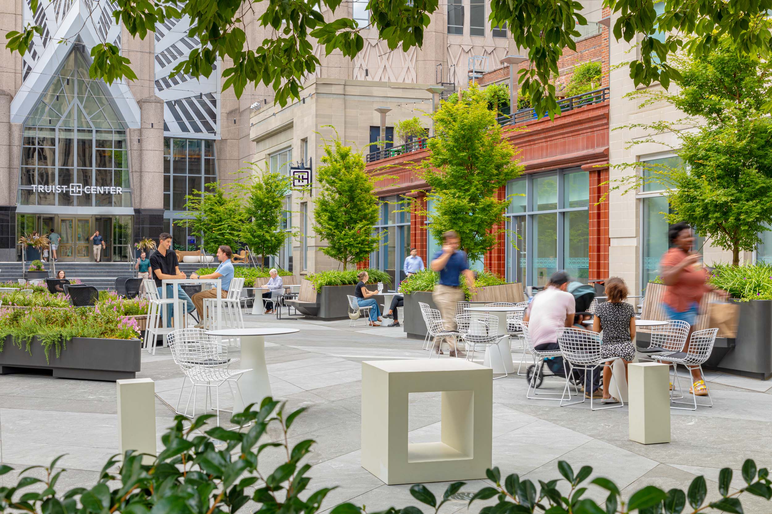 Truist Center Plaza & Lobby Renovation by Little Diversified ...