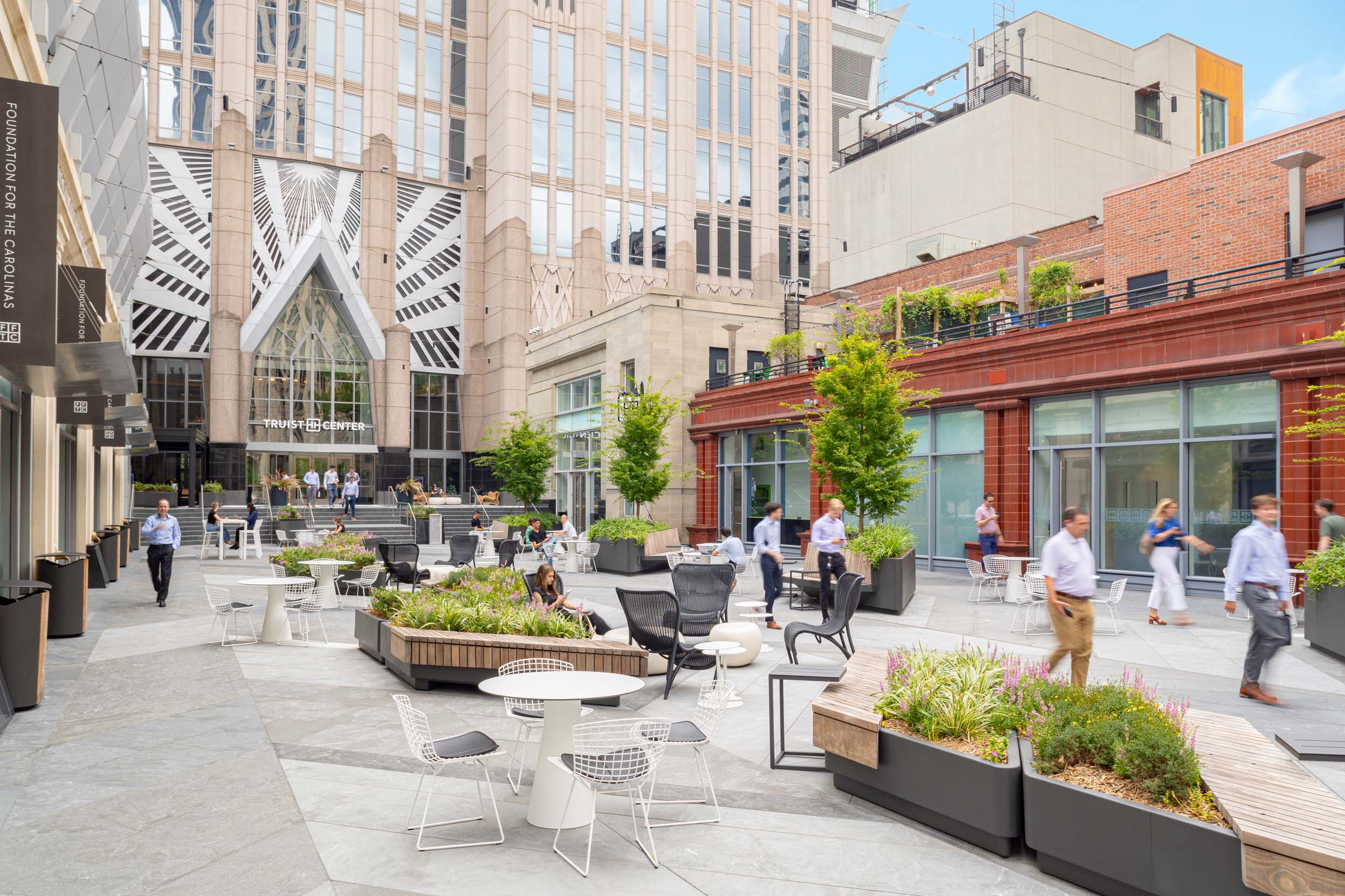 Truist Center Plaza & Lobby Renovation by Little Diversified ...