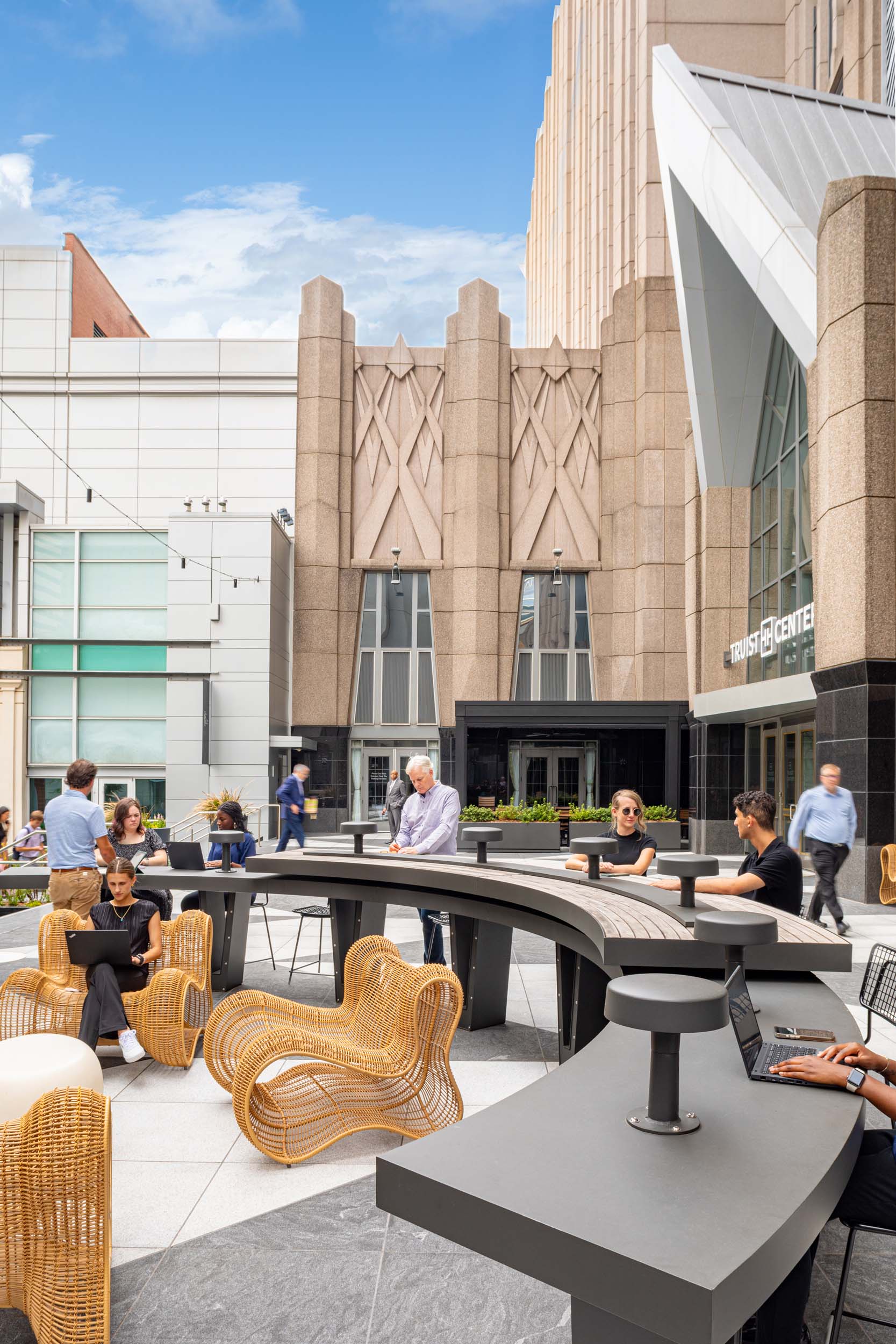 Truist Center Plaza & Lobby Renovation by Little Diversified ...