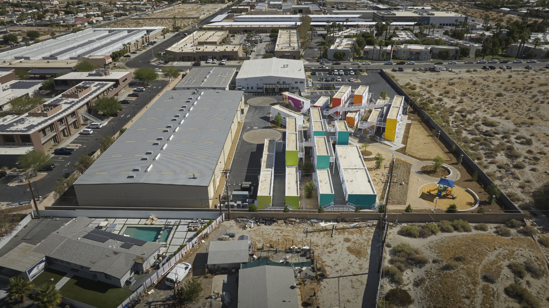 Palm Springs Homeless Navigation Center by John Friedman Alice Kimm ...