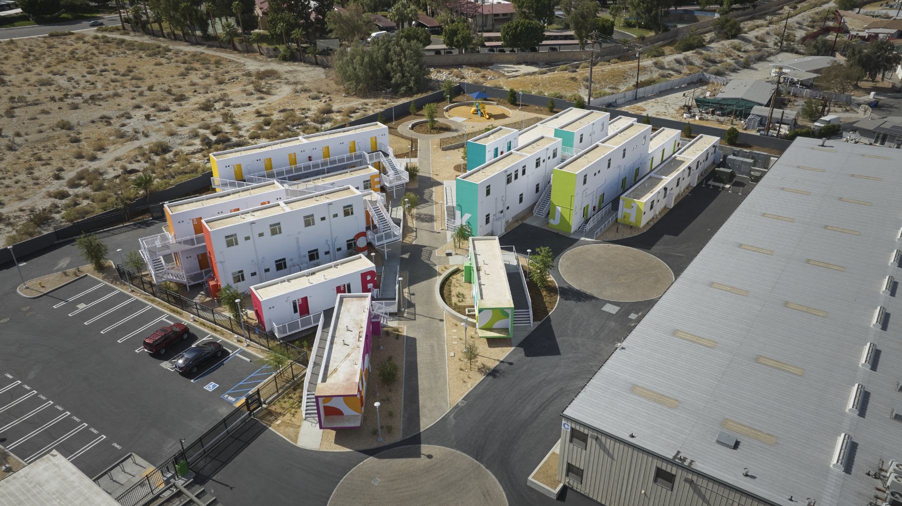 Palm Springs Homeless Navigation Center by John Friedman Alice Kimm ...