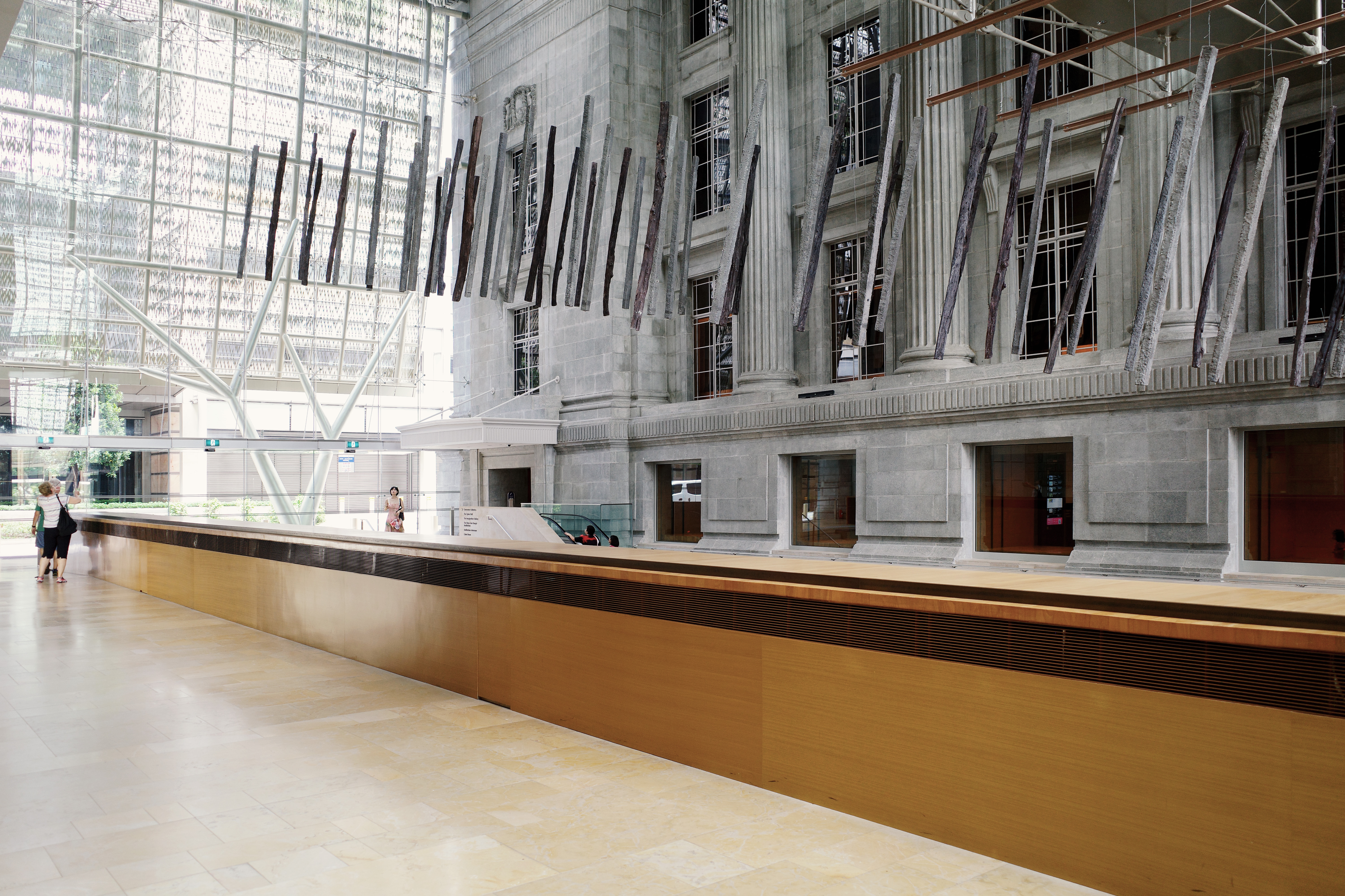 Angin Cloud - an art installation at the National Gallery Singapore by ...