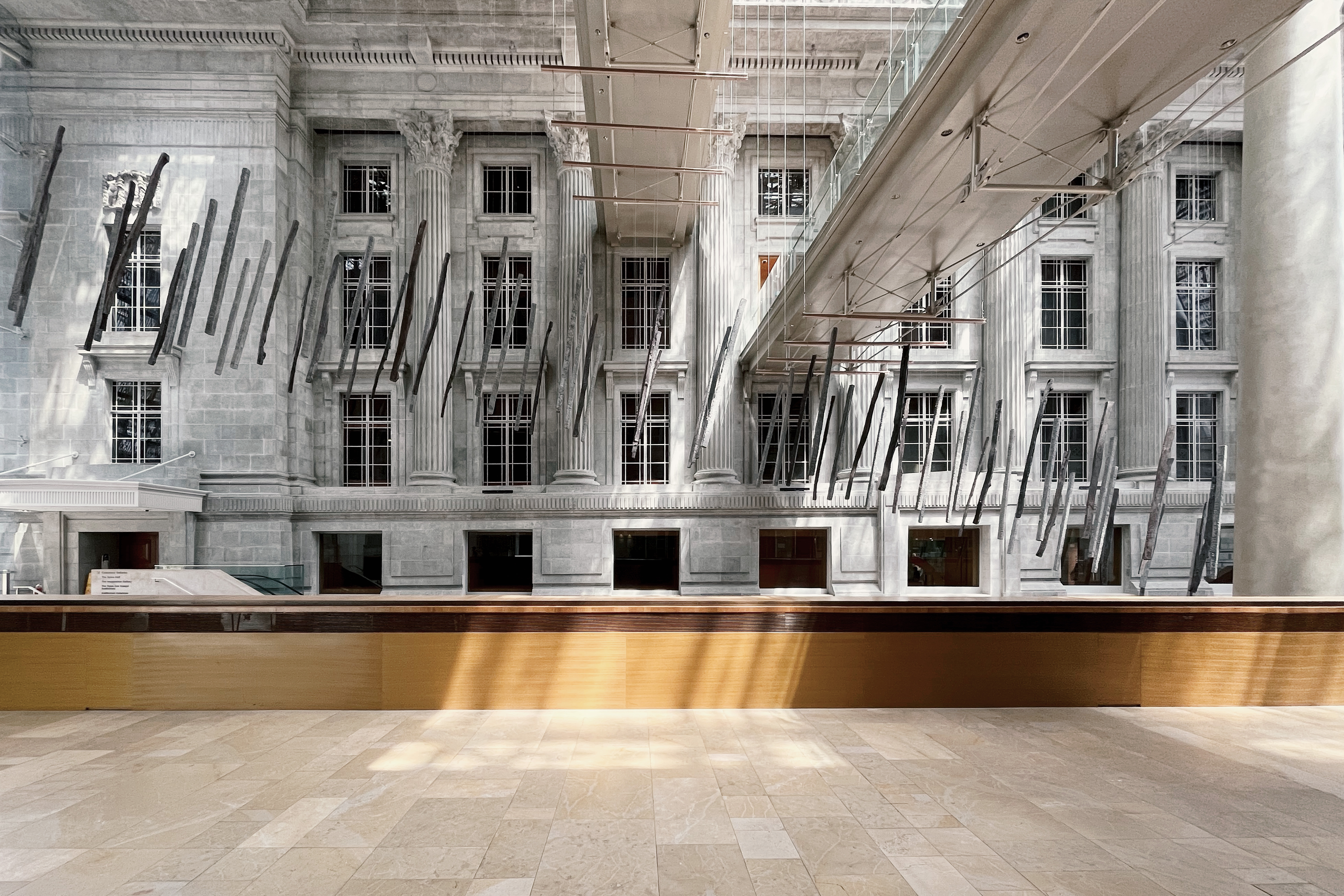 Angin Cloud - an art installation at the National Gallery Singapore by ...