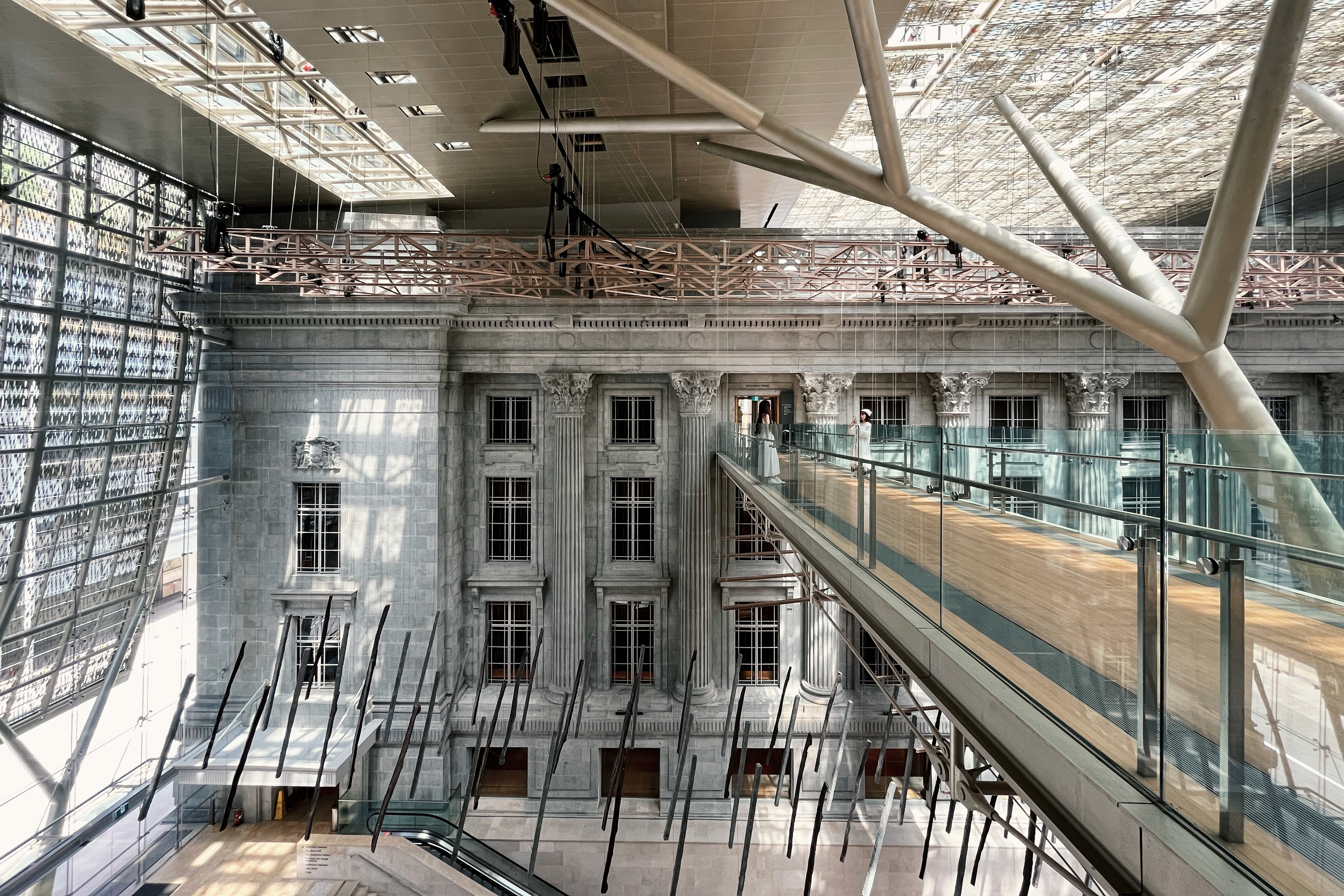 Angin Cloud - an art installation at the National Gallery Singapore by ...