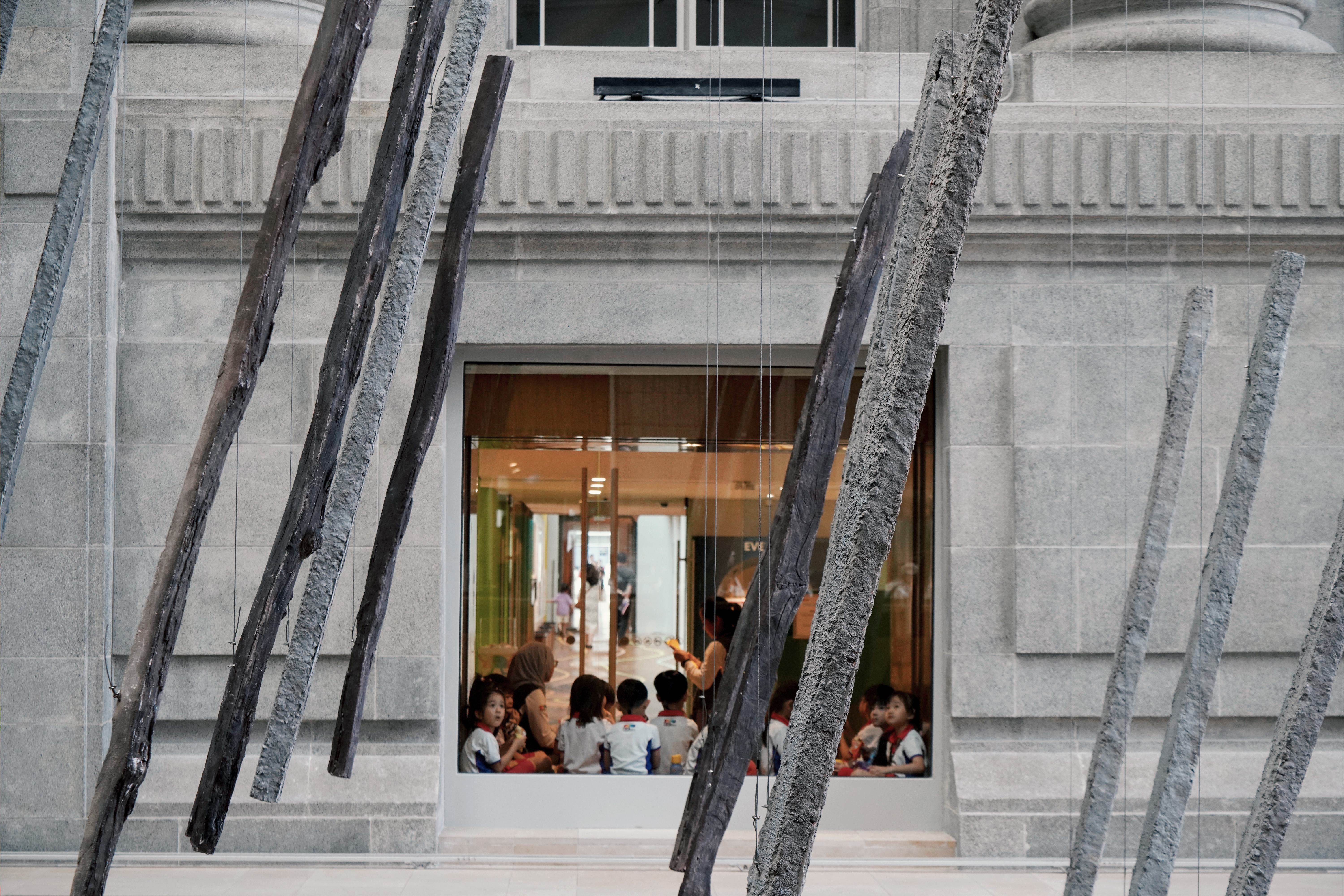 Angin Cloud - an art installation at the National Gallery Singapore by ...
