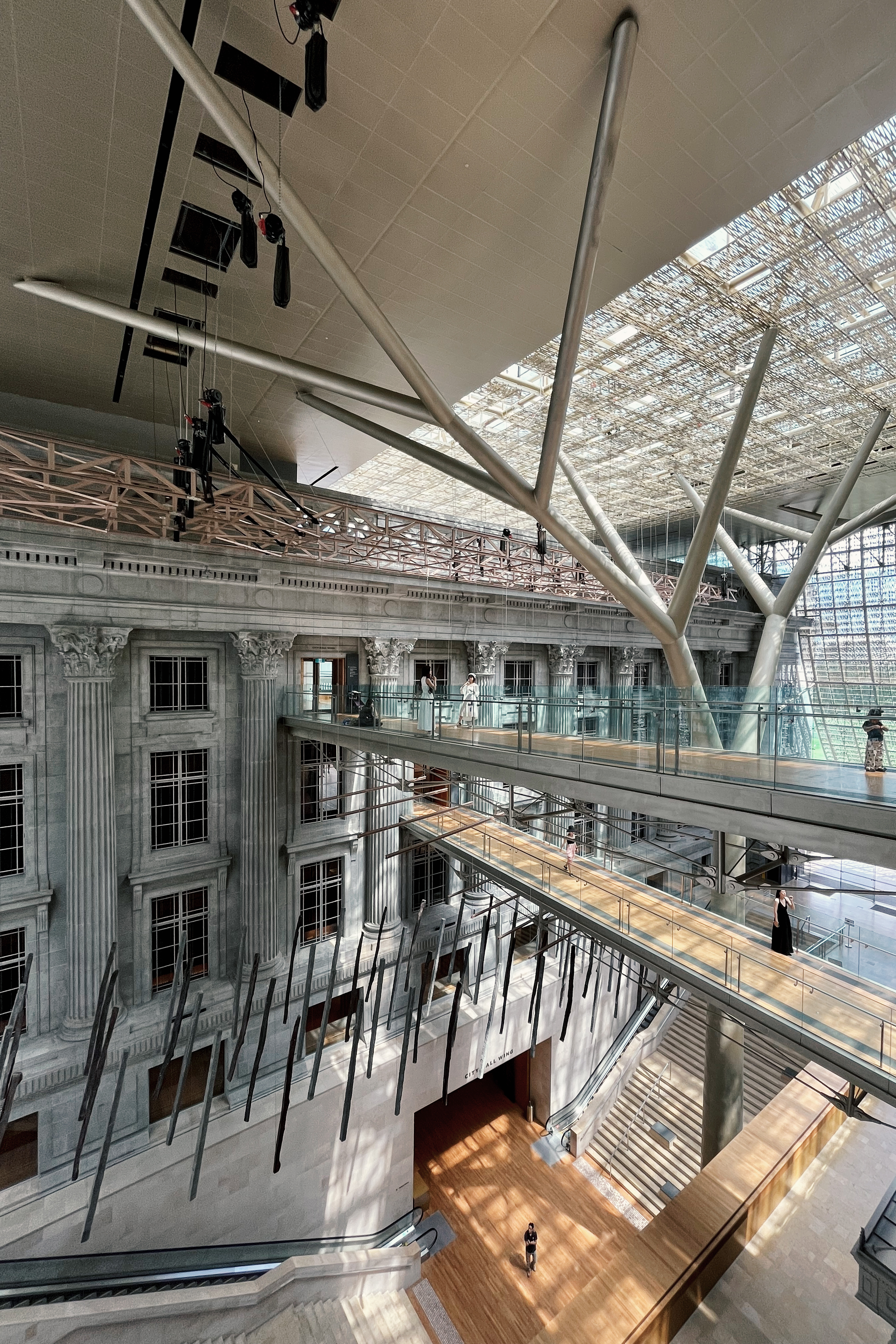 Angin Cloud - an art installation at the National Gallery Singapore by ...