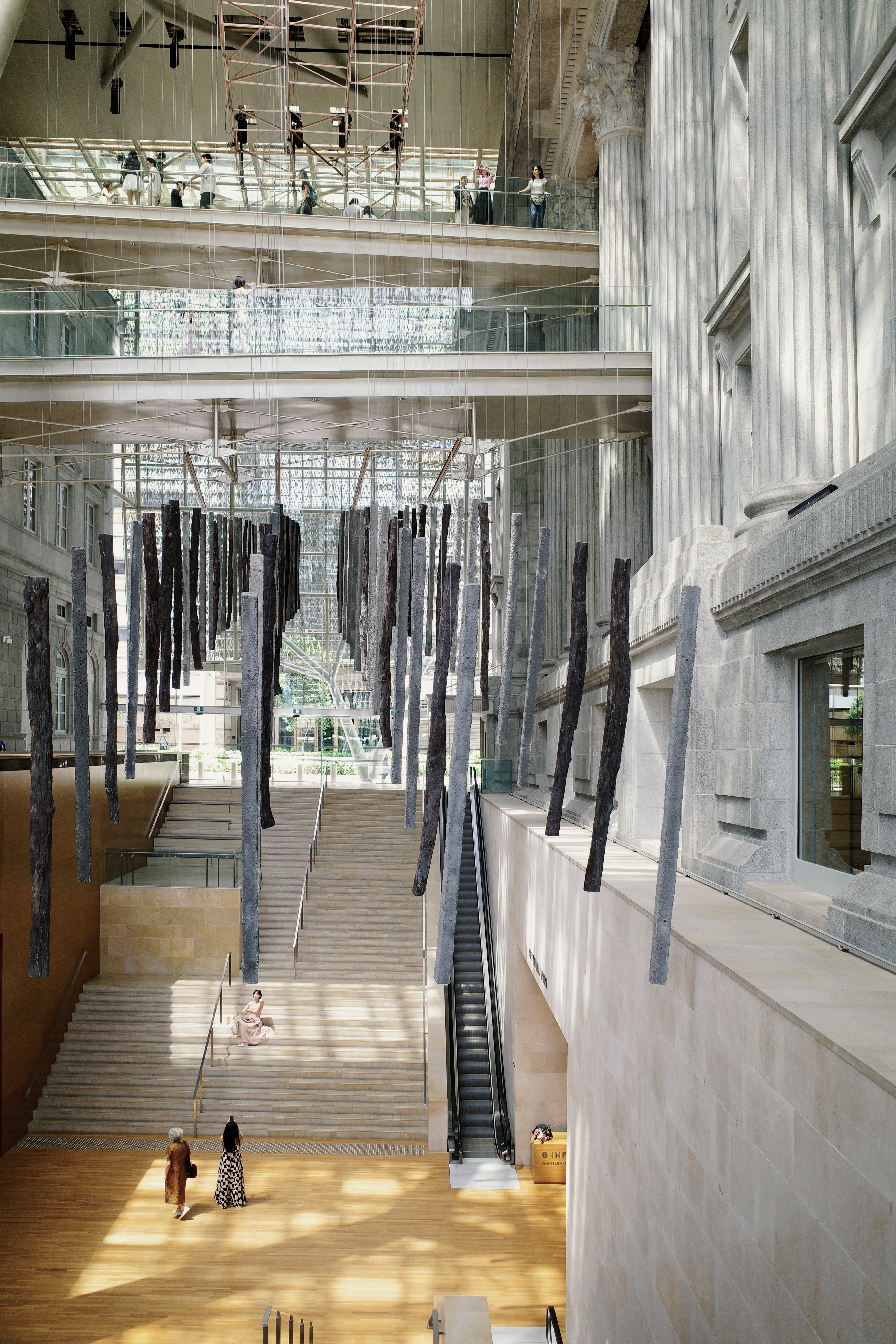 Angin Cloud - an art installation at the National Gallery Singapore by ...