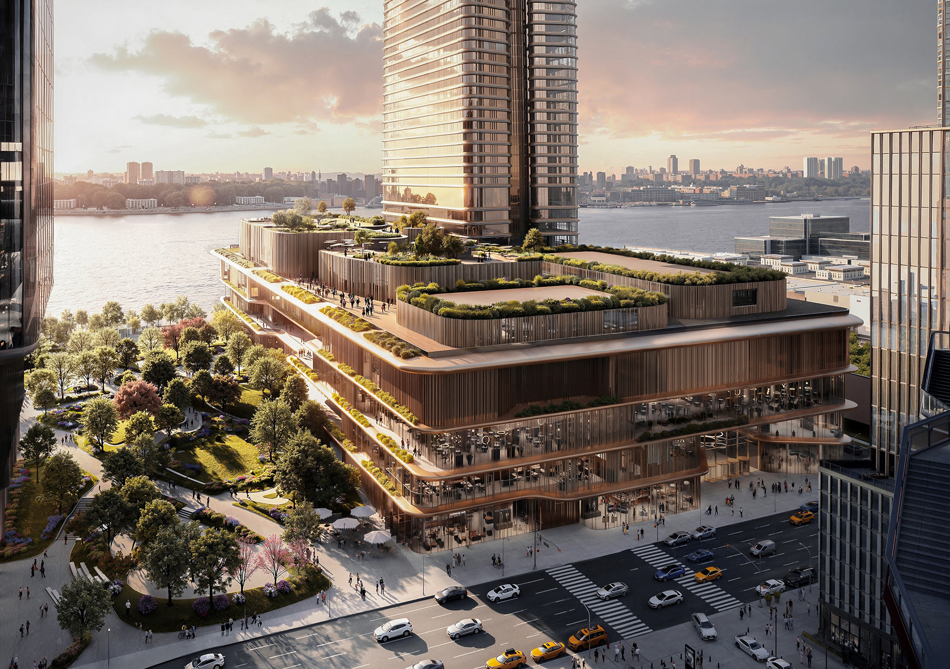 SOM | Hudson Yards West by Brick Visual - Architizer
