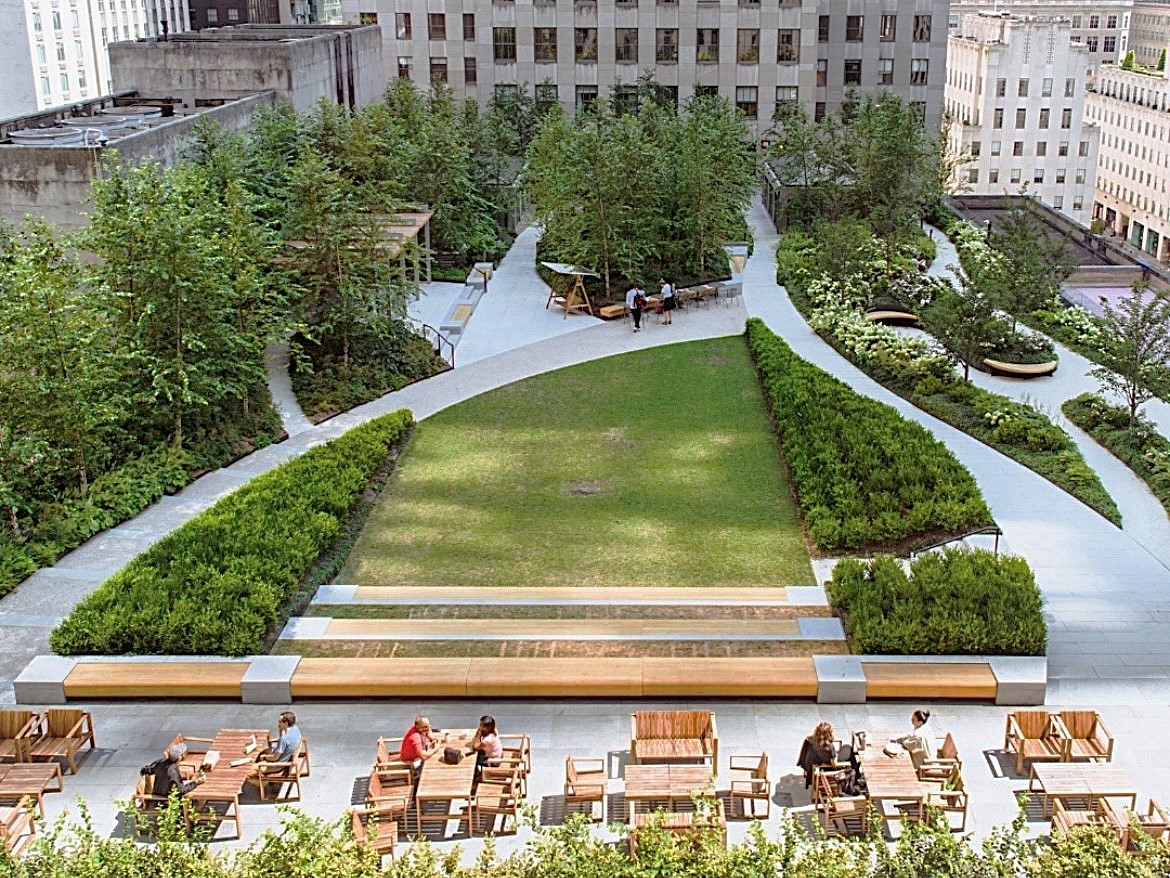 Radio Park at Rockefeller Center by HMWhite - Architizer