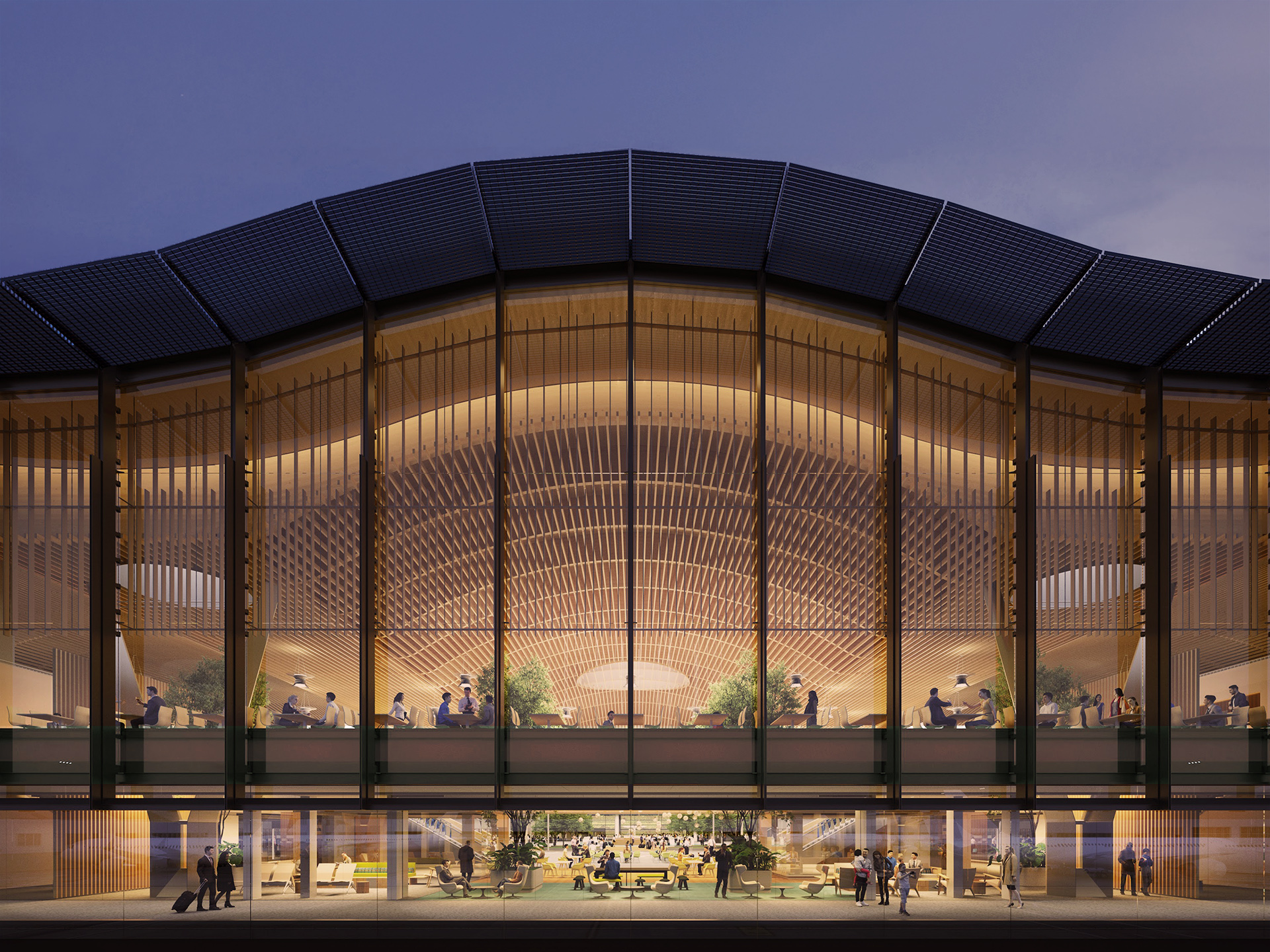 ZGF Architects | Portland International Airport by Brick Visual ...