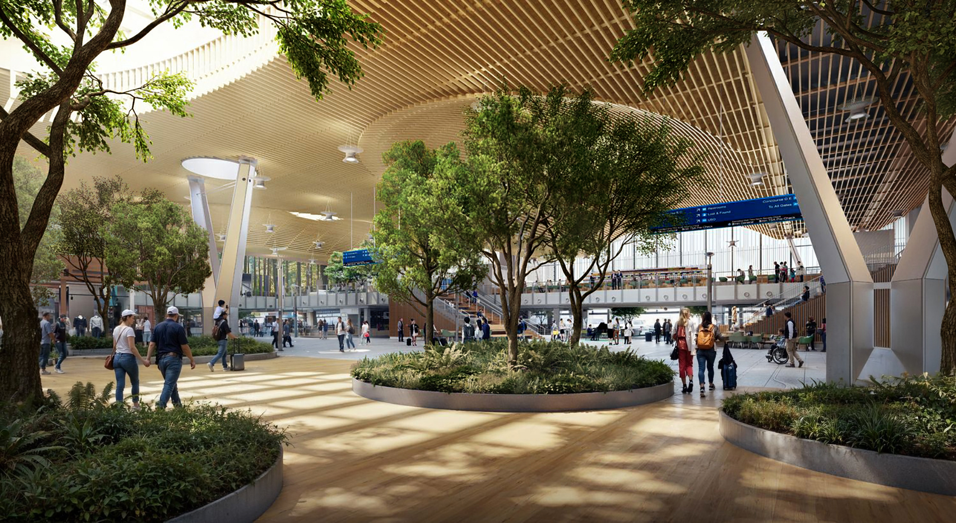 ZGF Architects | Portland International Airport by Brick Visual ...