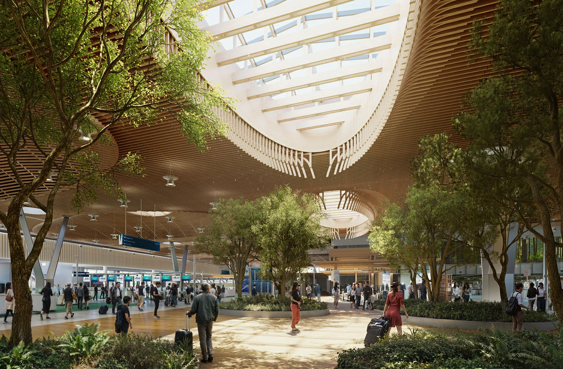 ZGF Architects | Portland International Airport by Brick Visual ...