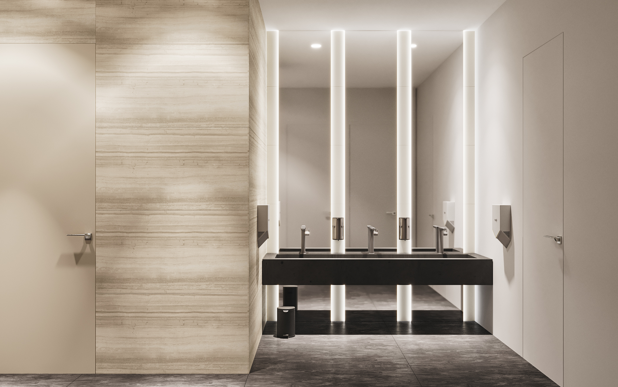 The management cluster of the INTC MSU by Asadov Architectural Studio ...