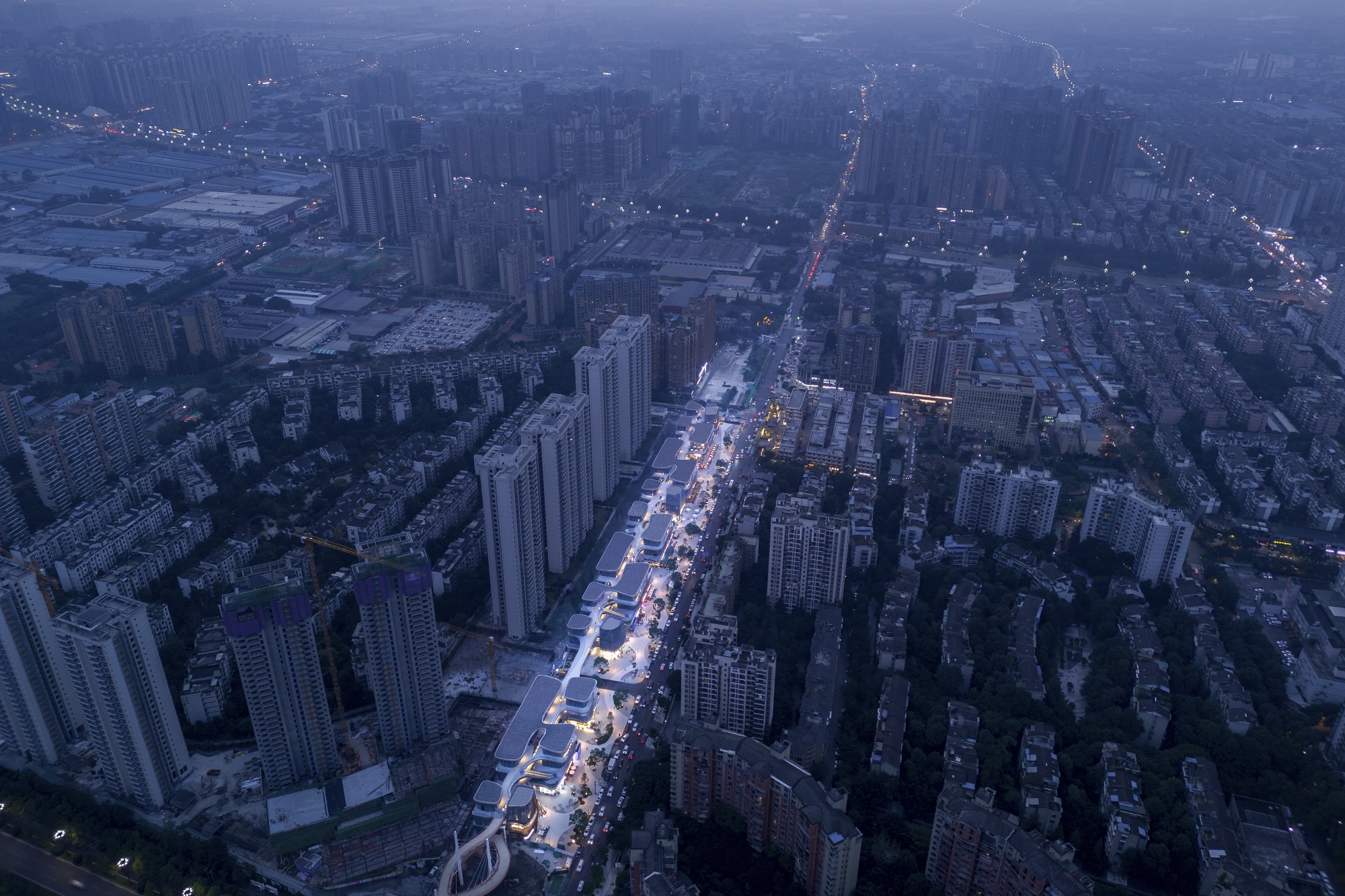 Chengdu Hyperlane by Aedas - Architizer