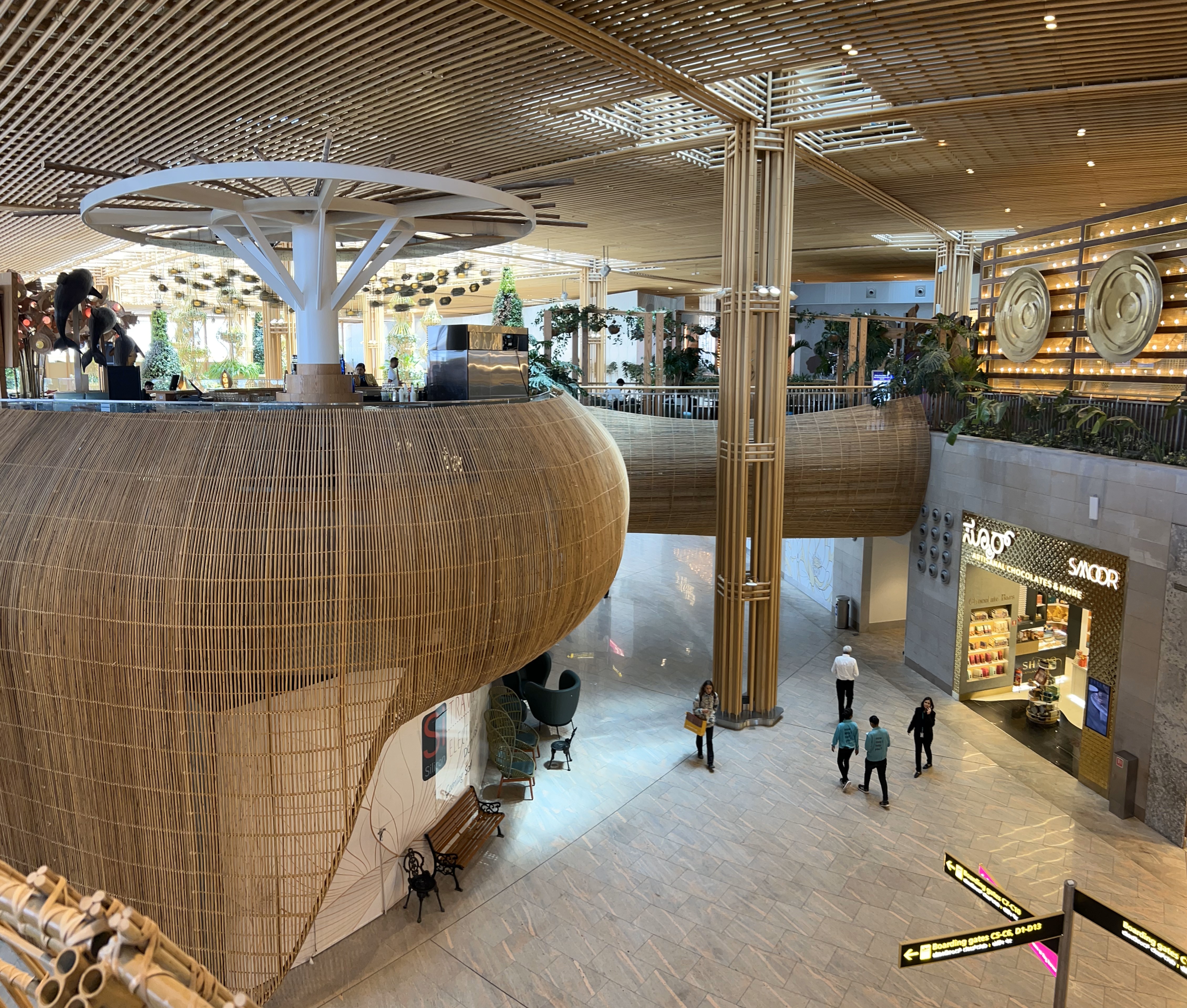T2 Kempegowda International Airport Rattan Retail Pods by Enter ...