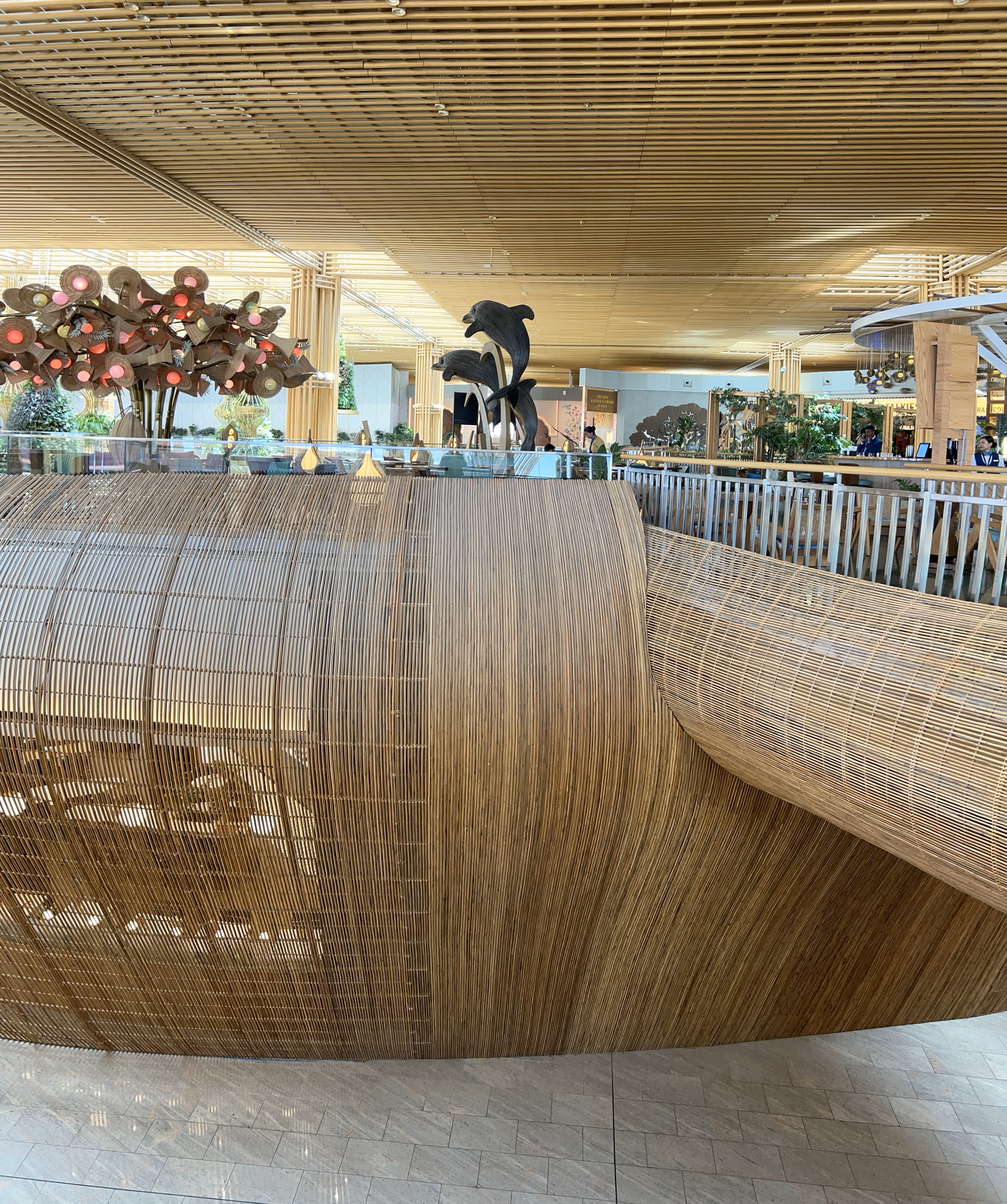 T2 Kempegowda International Airport Rattan Retail Pods by Enter ...