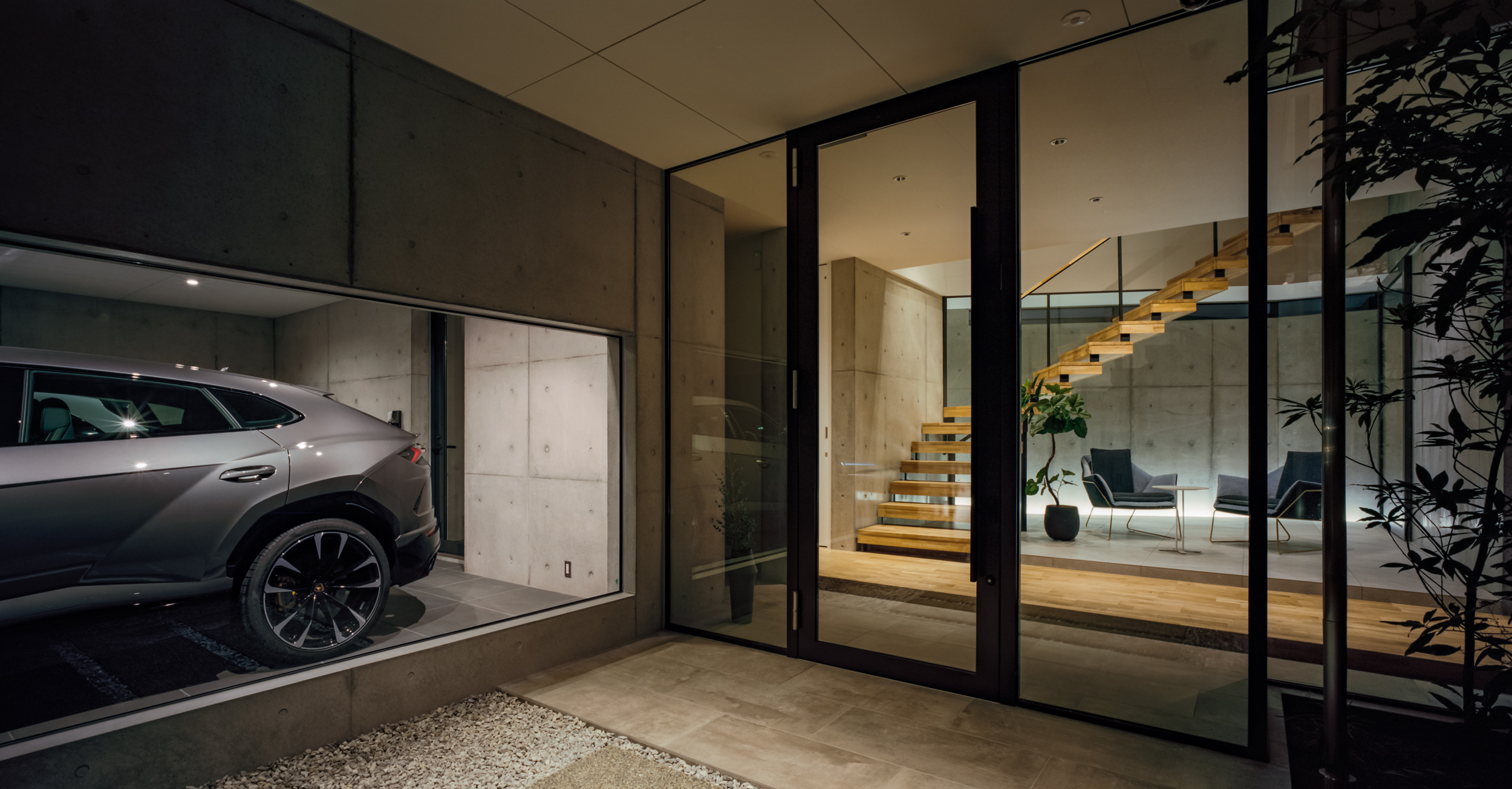 Garage House in Kaizuka by Fujiwaramuro Architects - Architizer