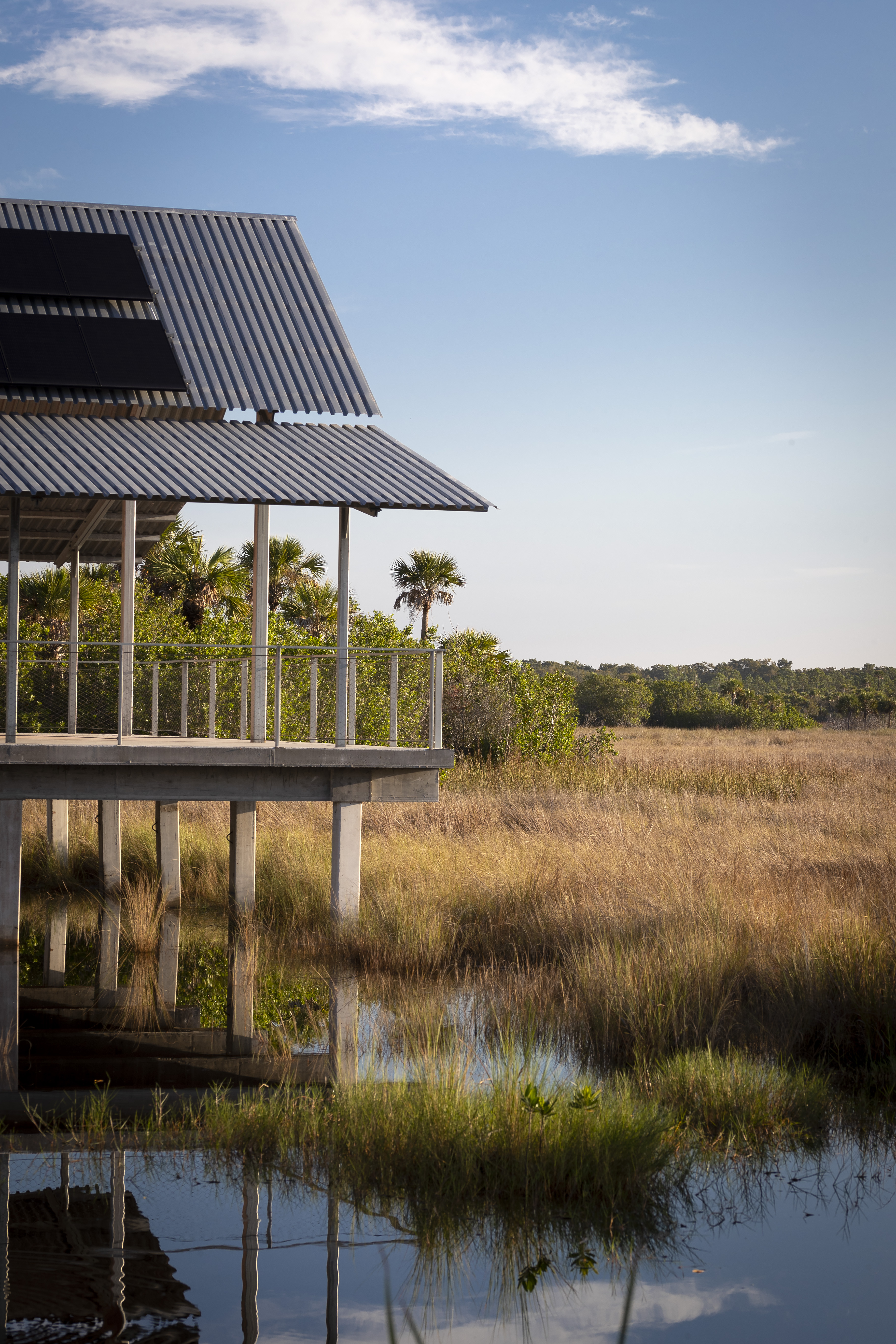 Fakahatchee Strand Preserve Pavilion and Pedestrian Bridge by David ...