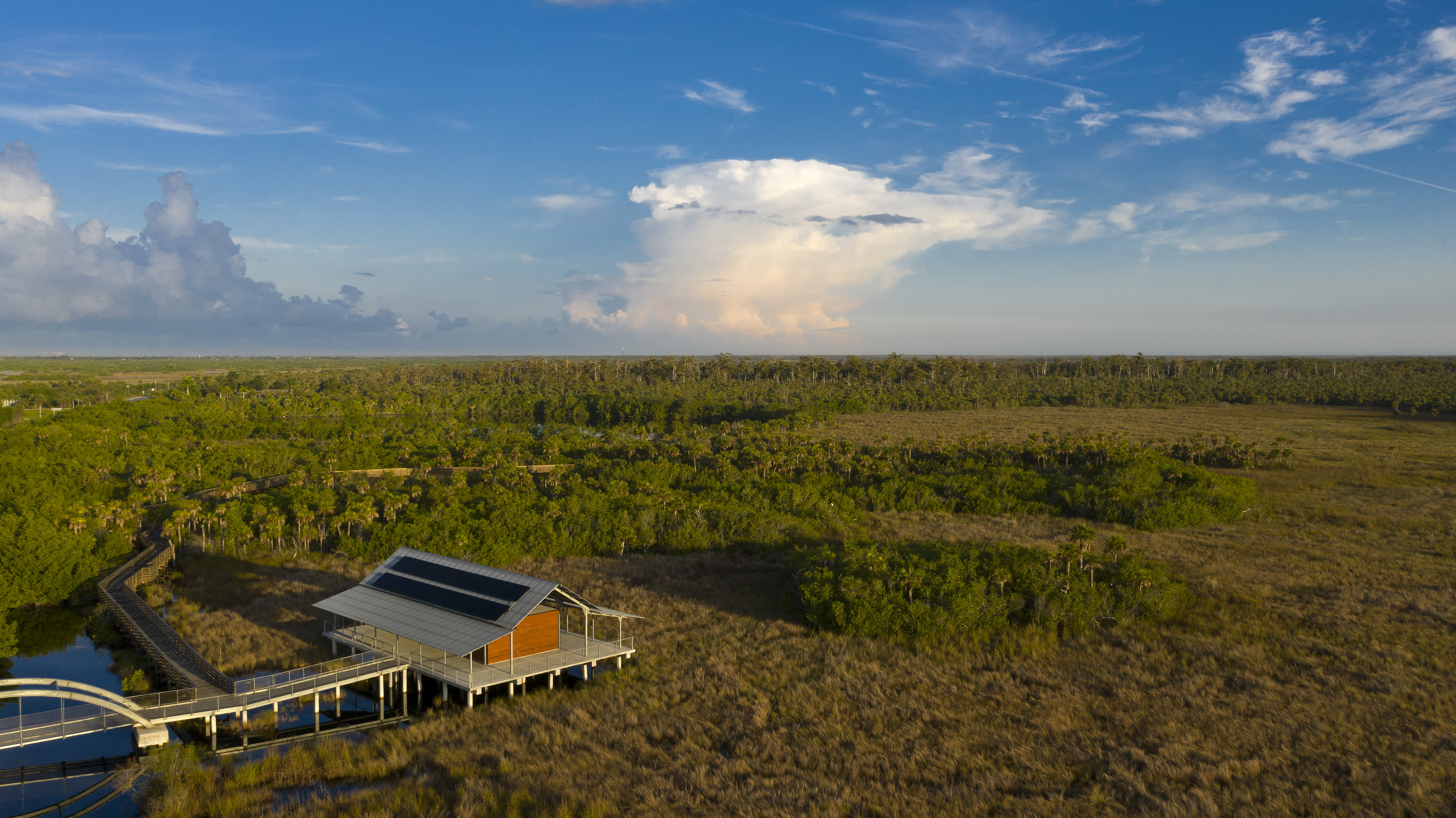 Fakahatchee Strand Preserve Pavilion and Pedestrian Bridge by David ...
