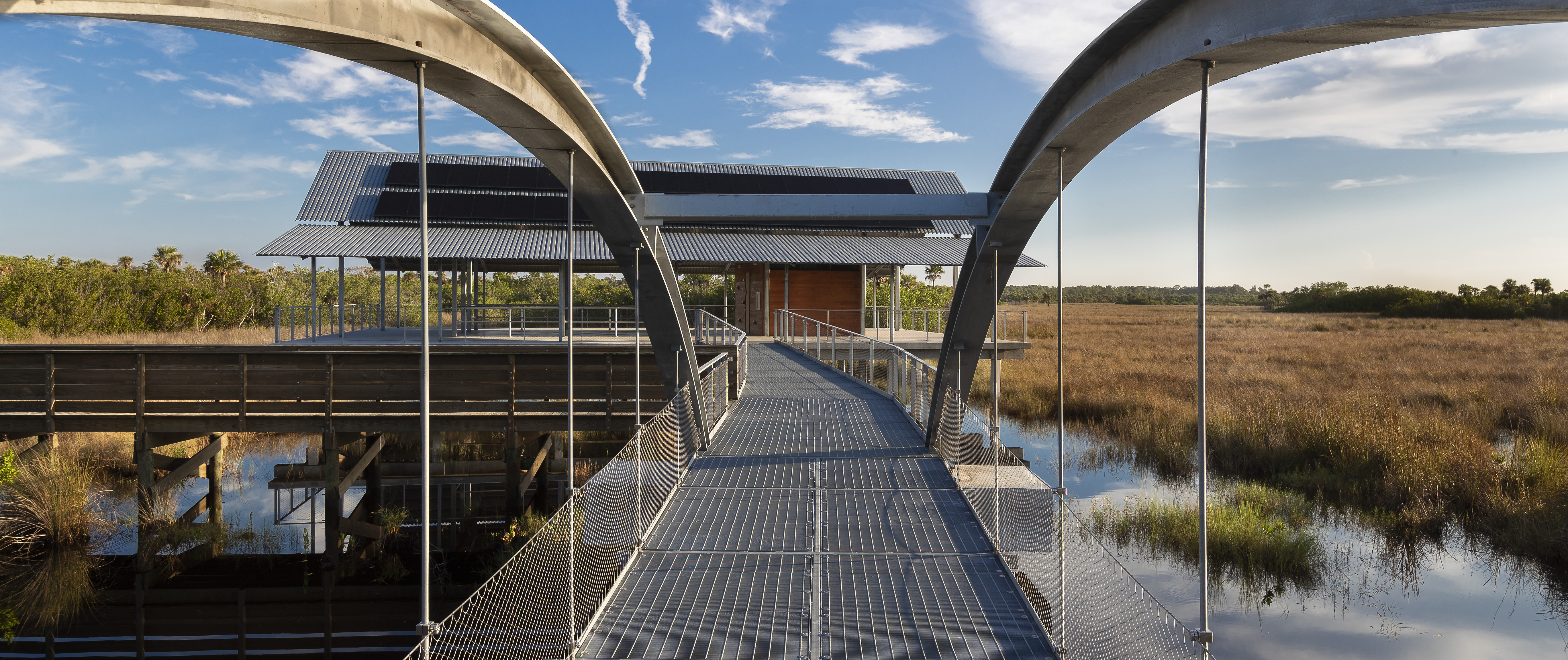 Fakahatchee Strand Preserve Pavilion and Pedestrian Bridge by David ...