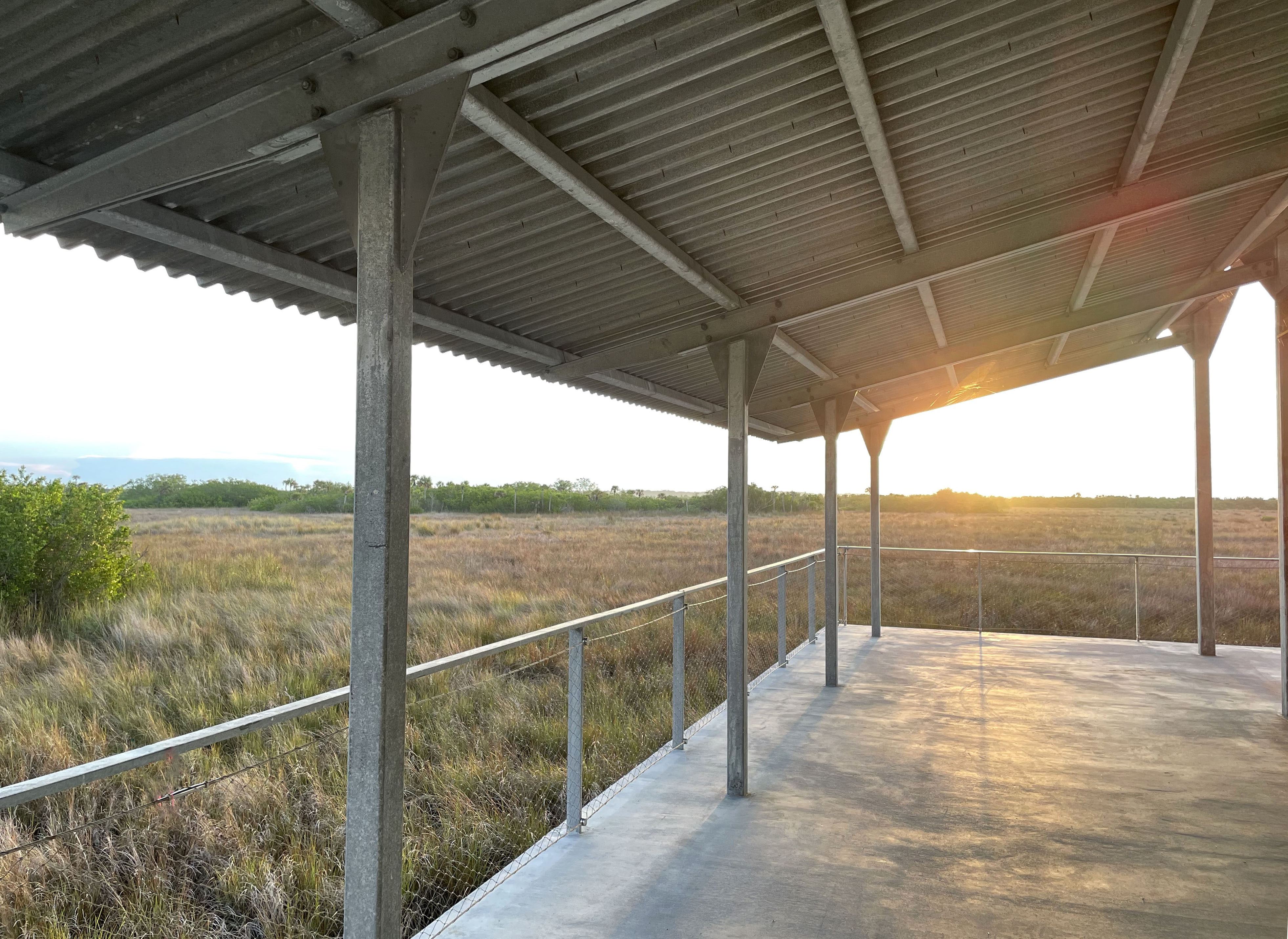 Fakahatchee Strand Preserve Pavilion and Pedestrian Bridge by David ...