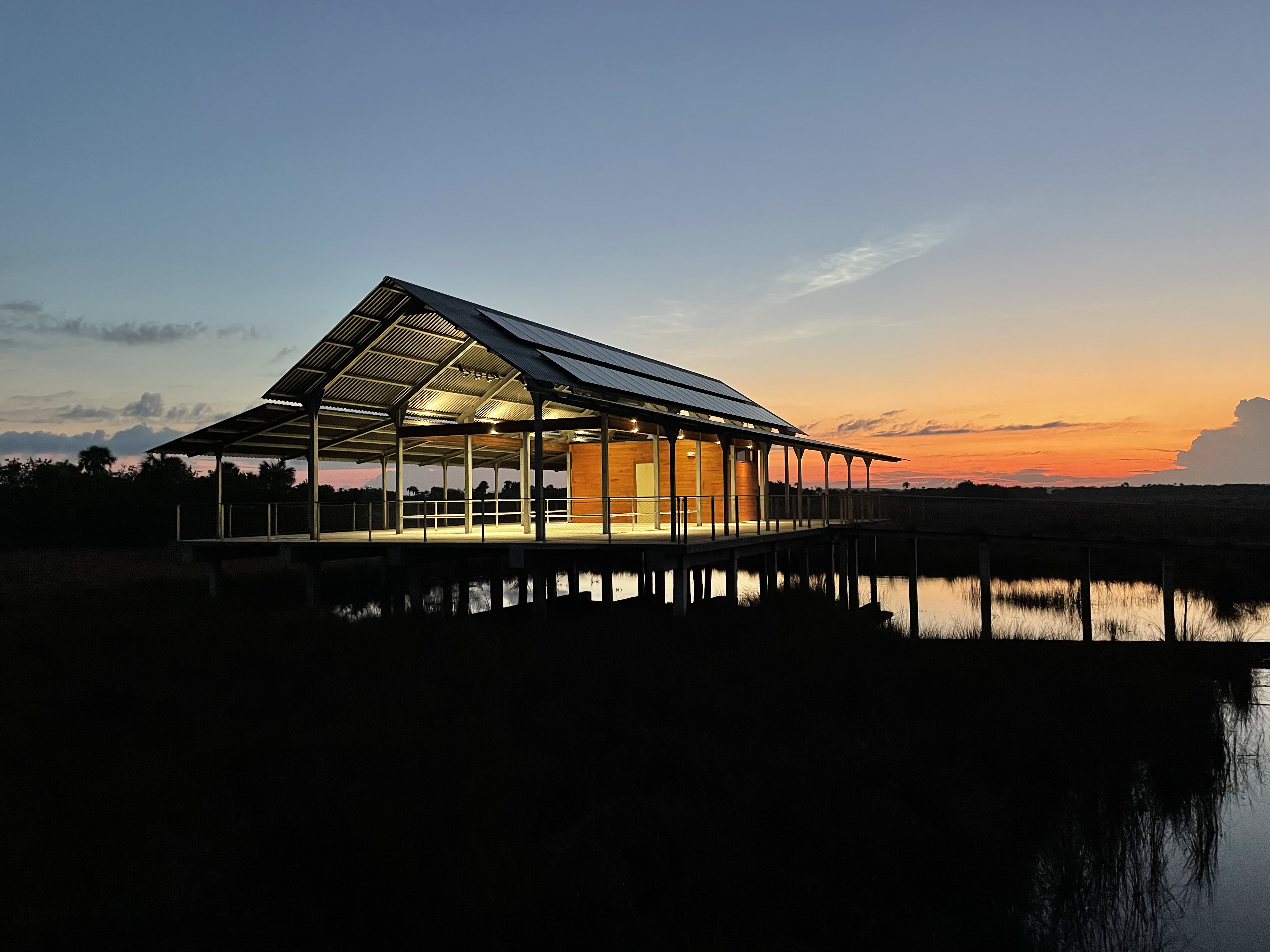 Fakahatchee Strand Preserve Pavilion and Pedestrian Bridge by David ...