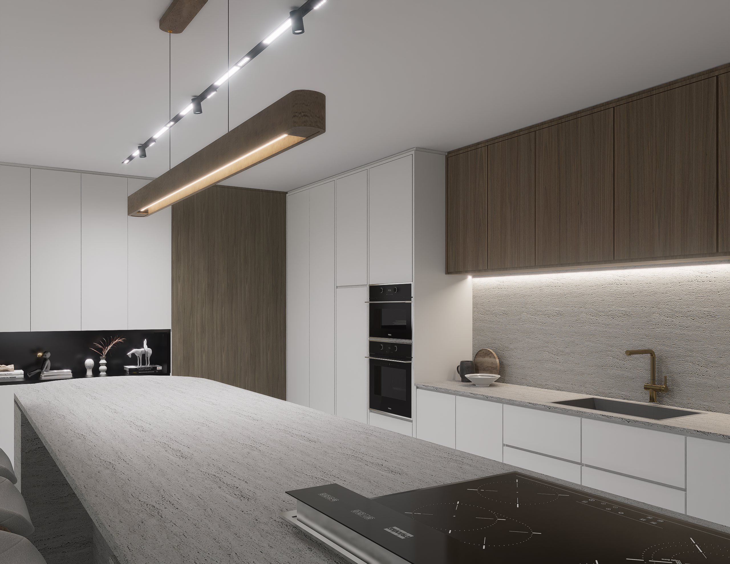 Propuesta CLark , en departamento torre avivia ,atlanticoarqs by ...