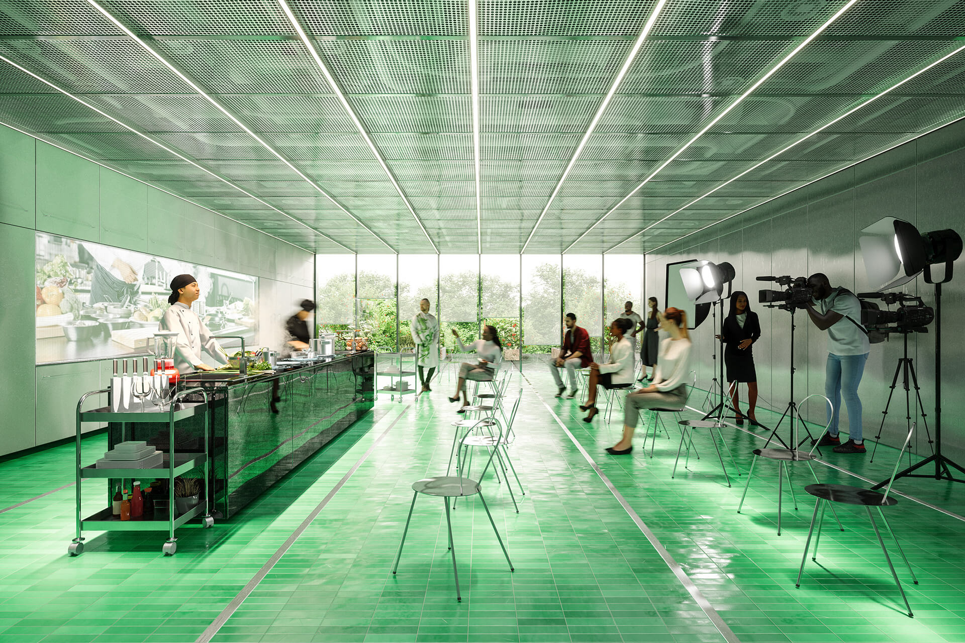 GOE Gastronomy Open Ecosystem by BAT Bilbao Architecture Team - Architizer