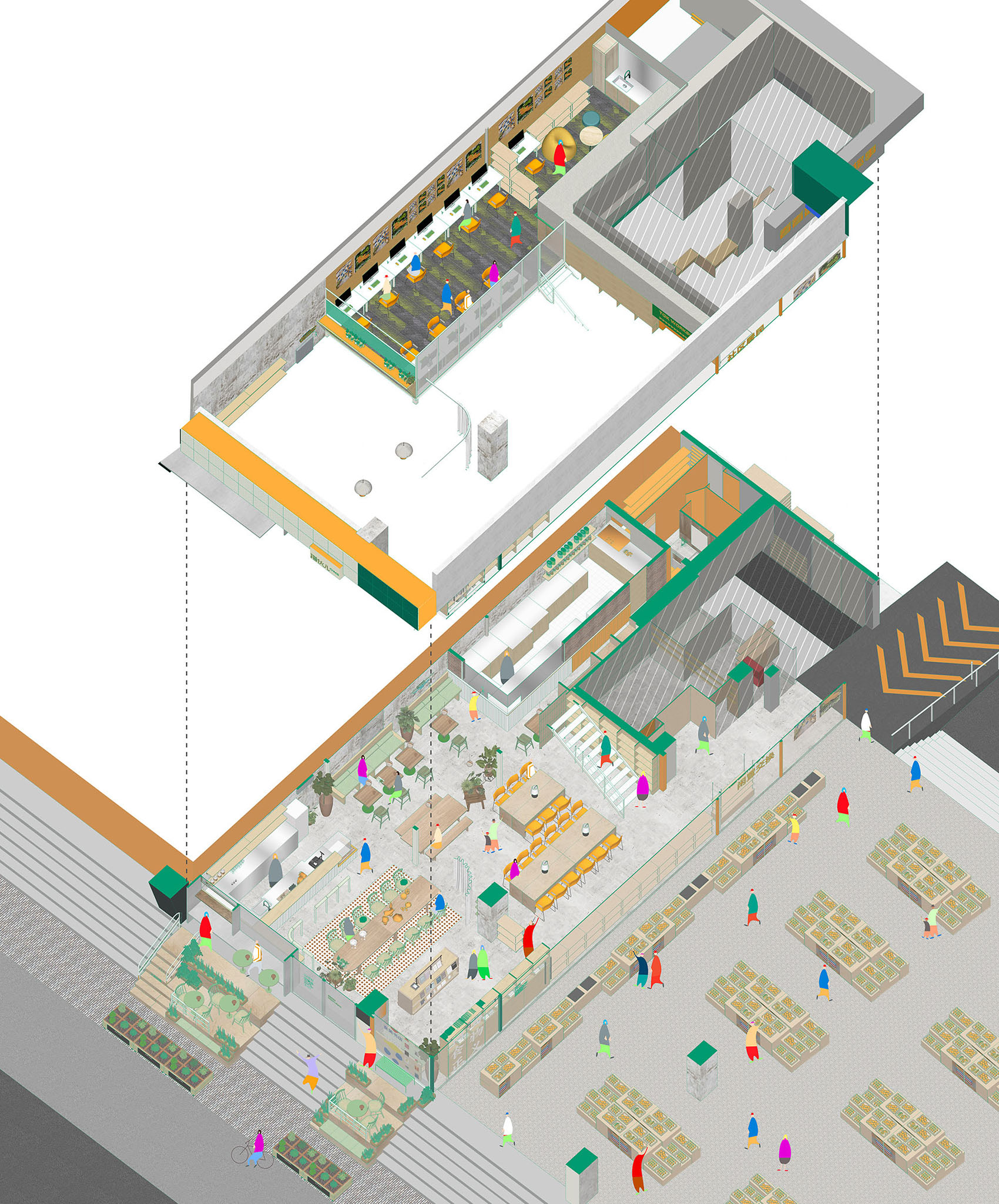 CHAOS Community Hub by nnm+ architects(有門建築) - Architizer