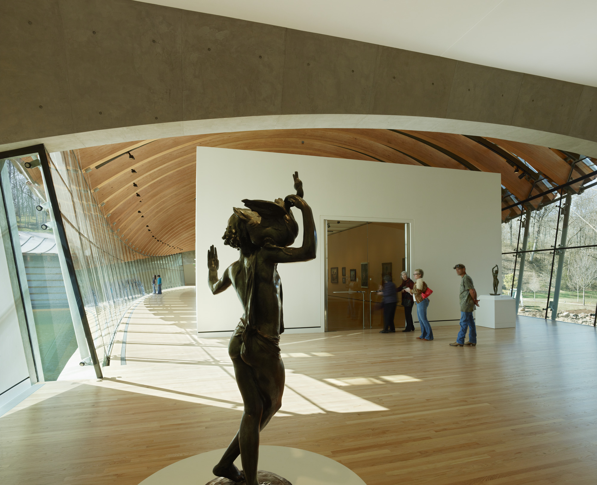 Crystal Bridges Museum of American Art by Safdie Architects - Architizer