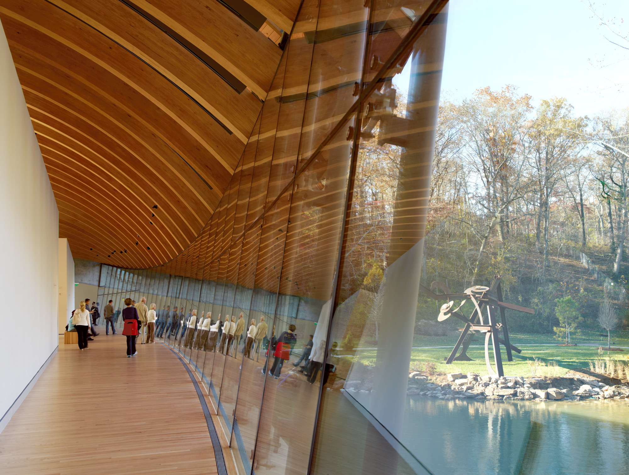 Crystal Bridges Museum of American Art by Safdie Architects - Architizer