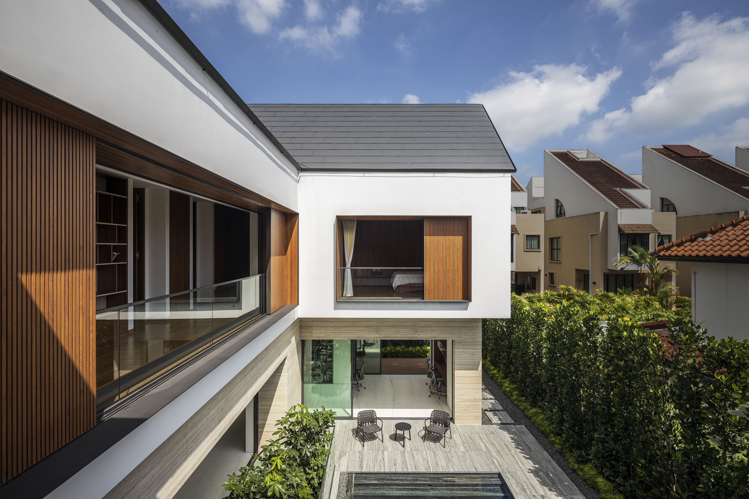 Open Courtyard House by Wallflower Architecture + Design - Architizer