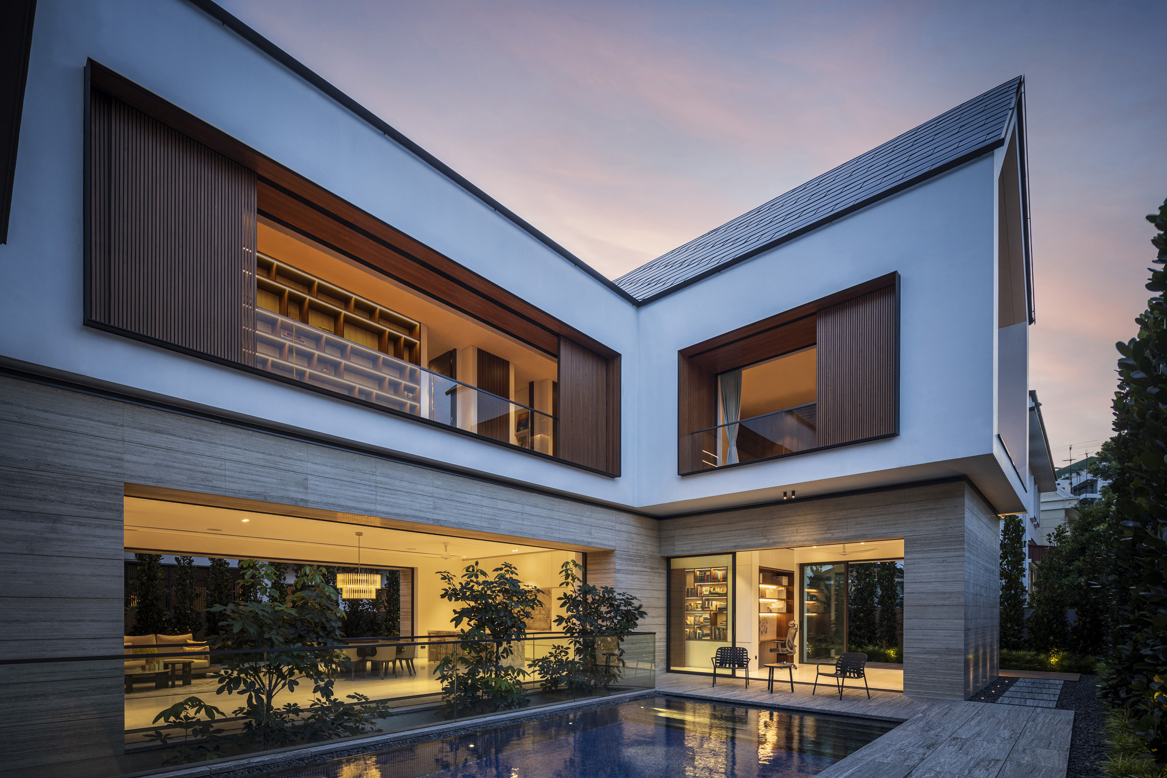 Open Courtyard House by Wallflower Architecture + Design - Architizer