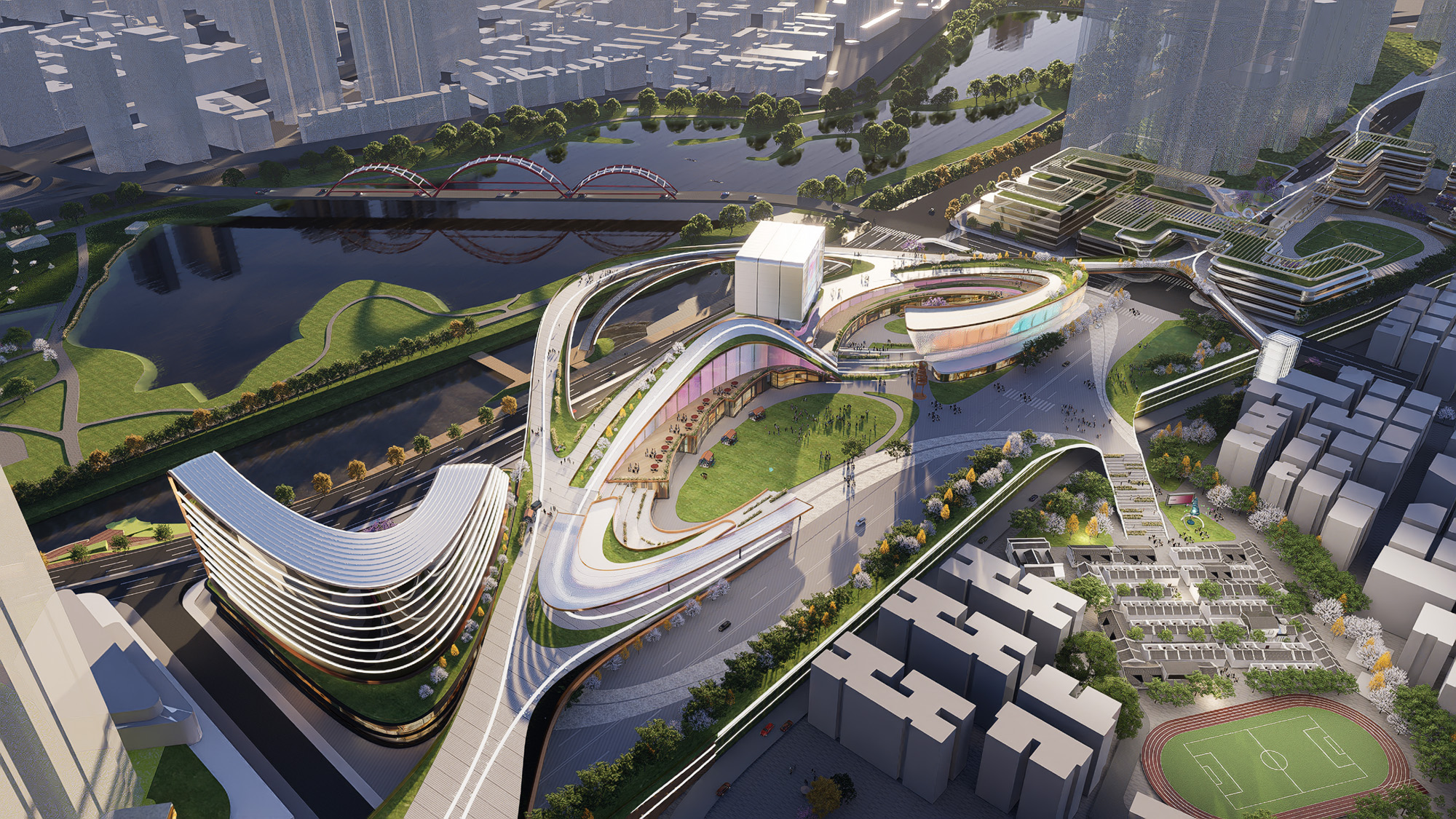Detailed Urban Design for Shenzhen Luohu District Sungang National Rail ...
