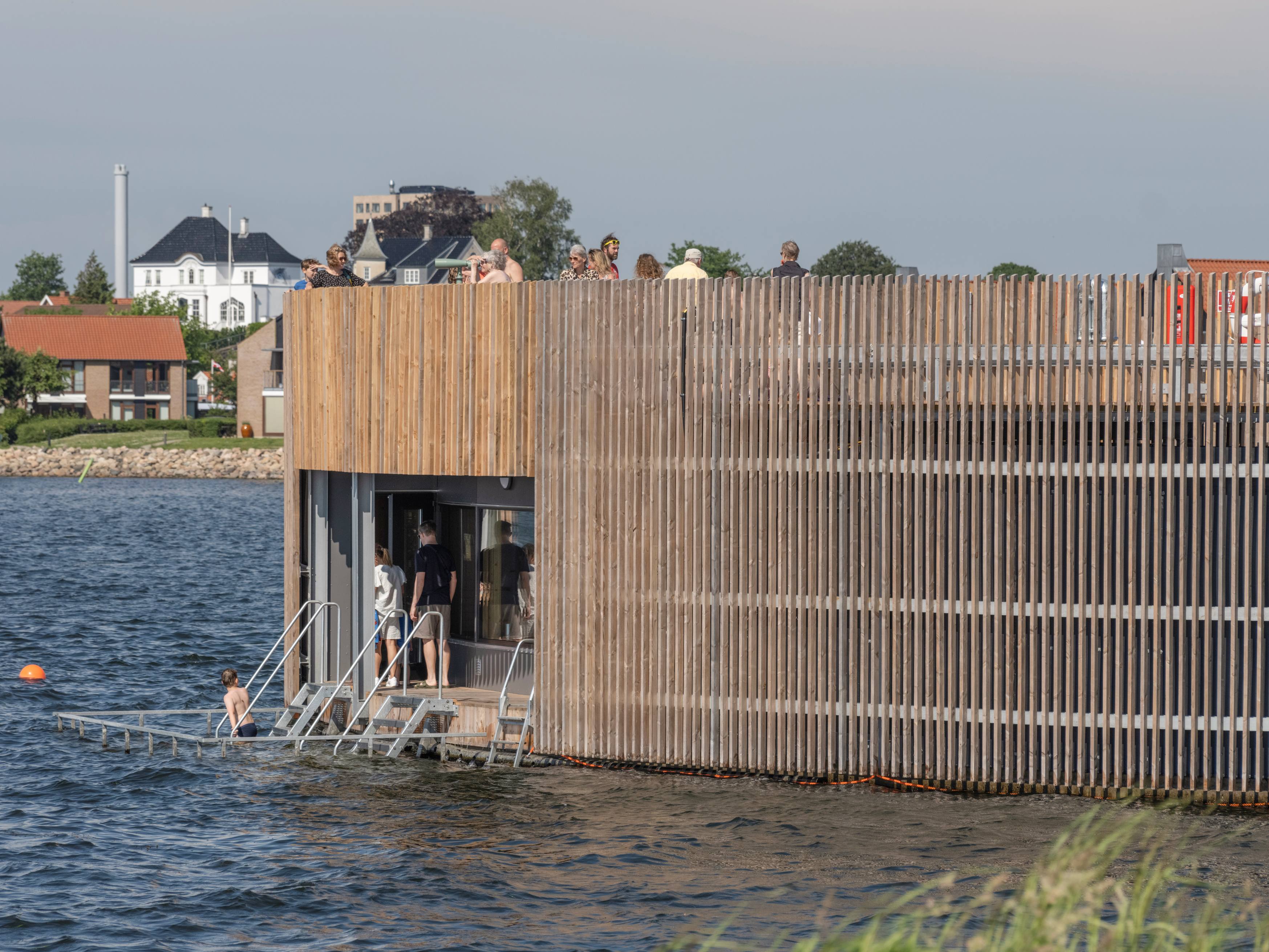Frederikssund Harbour Bath by Christensen & Co Architects - Architizer