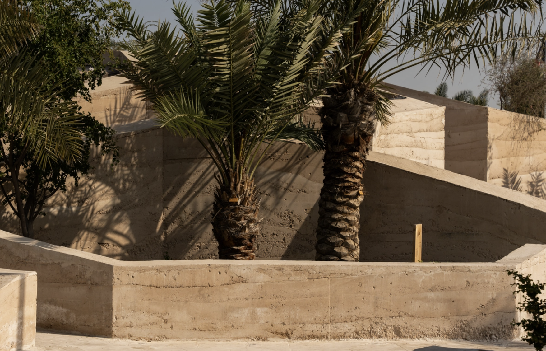 UAE Pavilion - Conmarble Rammed Earth by Conmarble Eco Finishes ...