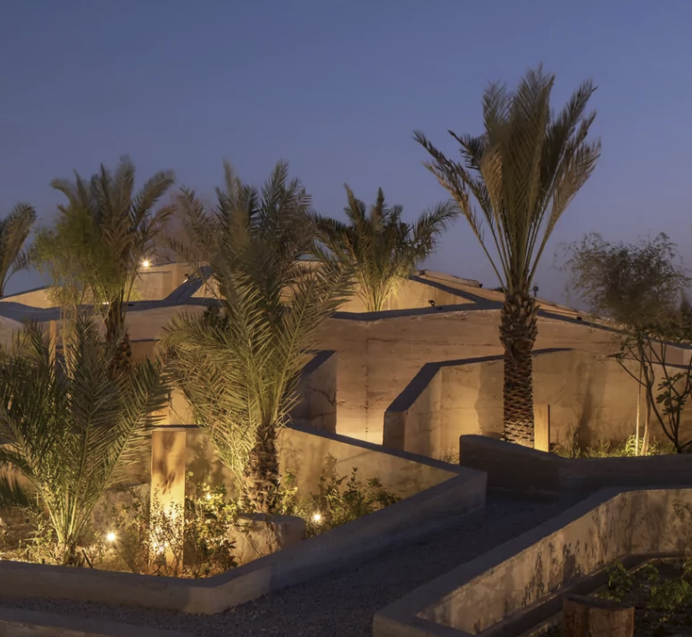 UAE Pavilion - Conmarble Rammed Earth by Conmarble Eco Finishes ...