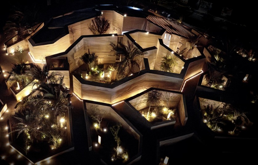 UAE Pavilion - Conmarble Rammed Earth by Conmarble Eco Finishes ...