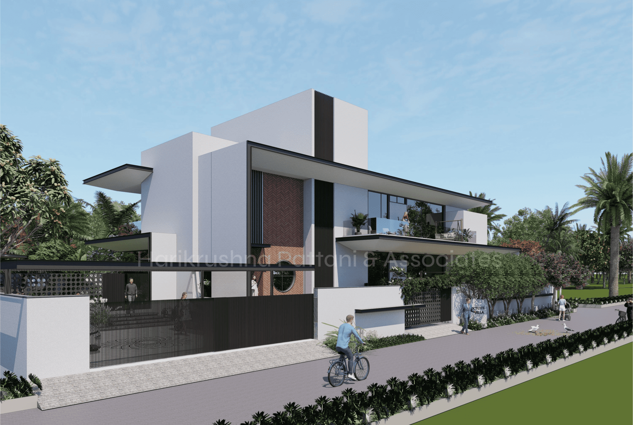 11,500 Sq.ft. Doctor's Villa Design In Ahmedabad by Harikrushna Pattani ...