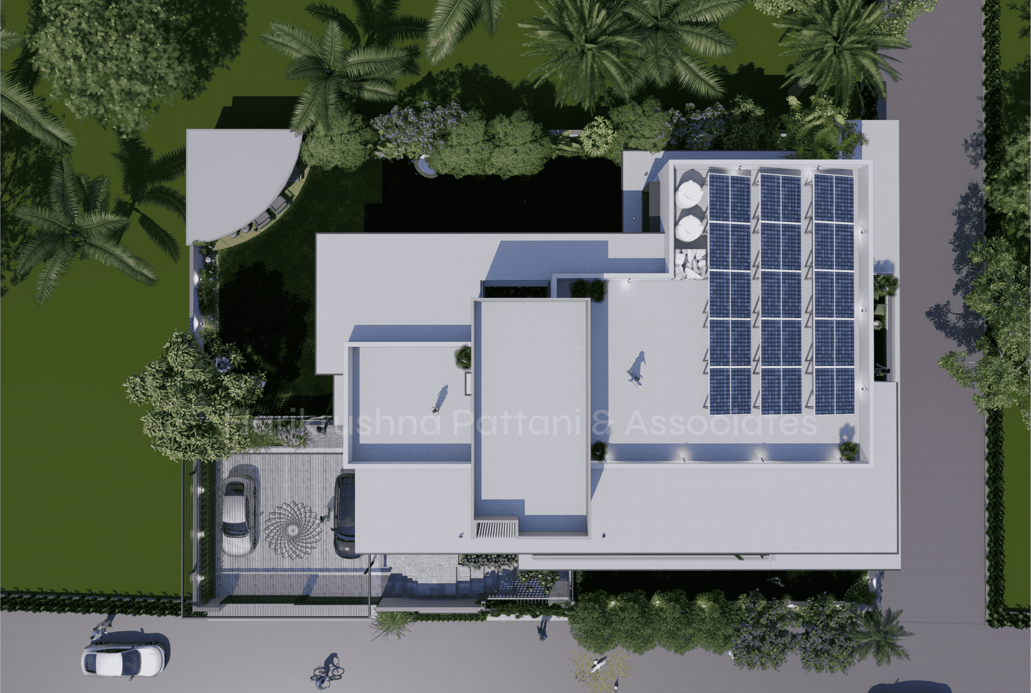 11,500 Sq.ft. Doctor's Villa Design In Ahmedabad by Harikrushna Pattani ...
