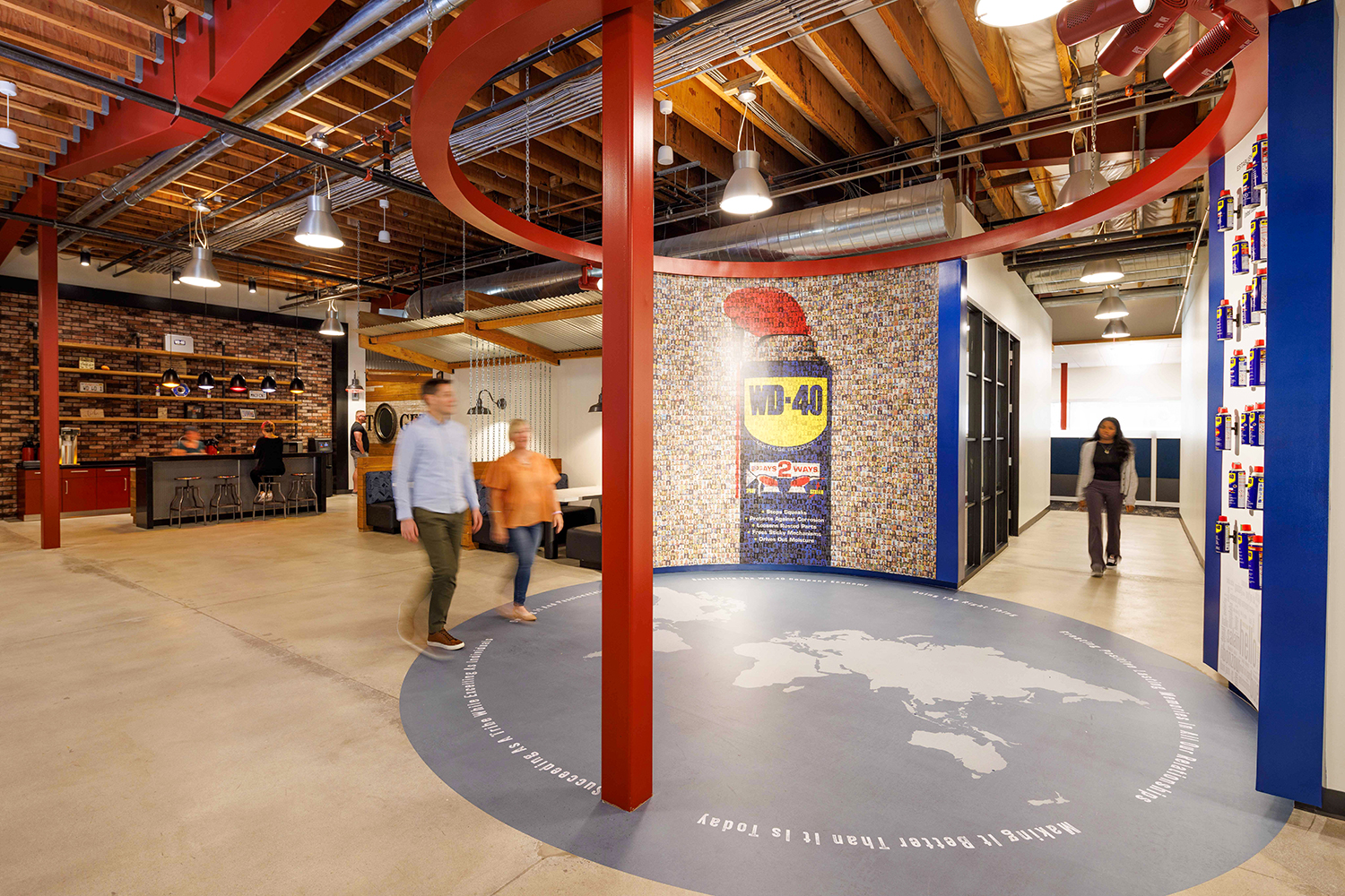WD-40 Client Culture Area by ID Studios, Inc. - Architizer