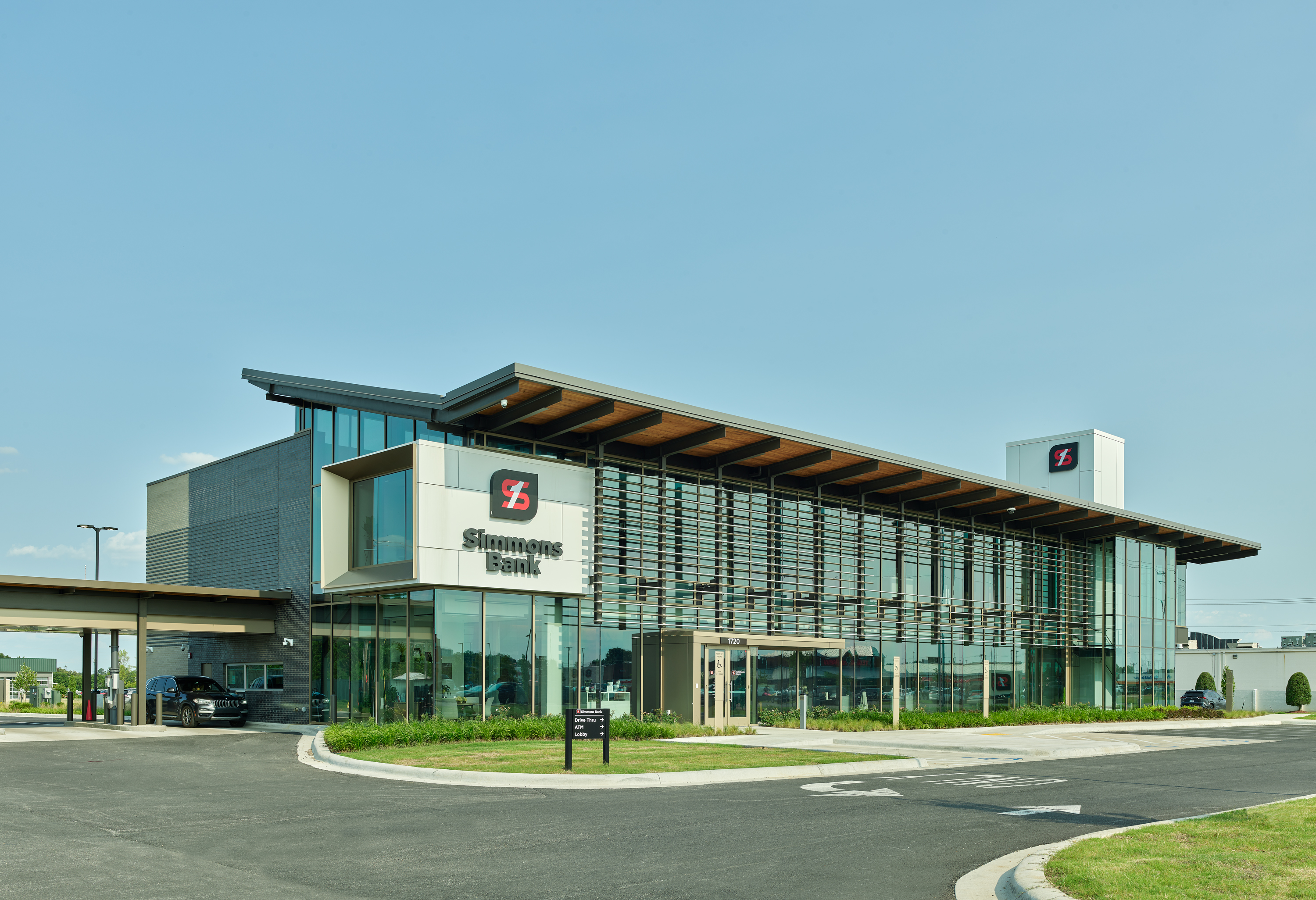 Simmons Bank by Polk Stanley Wilcox Architects - Architizer