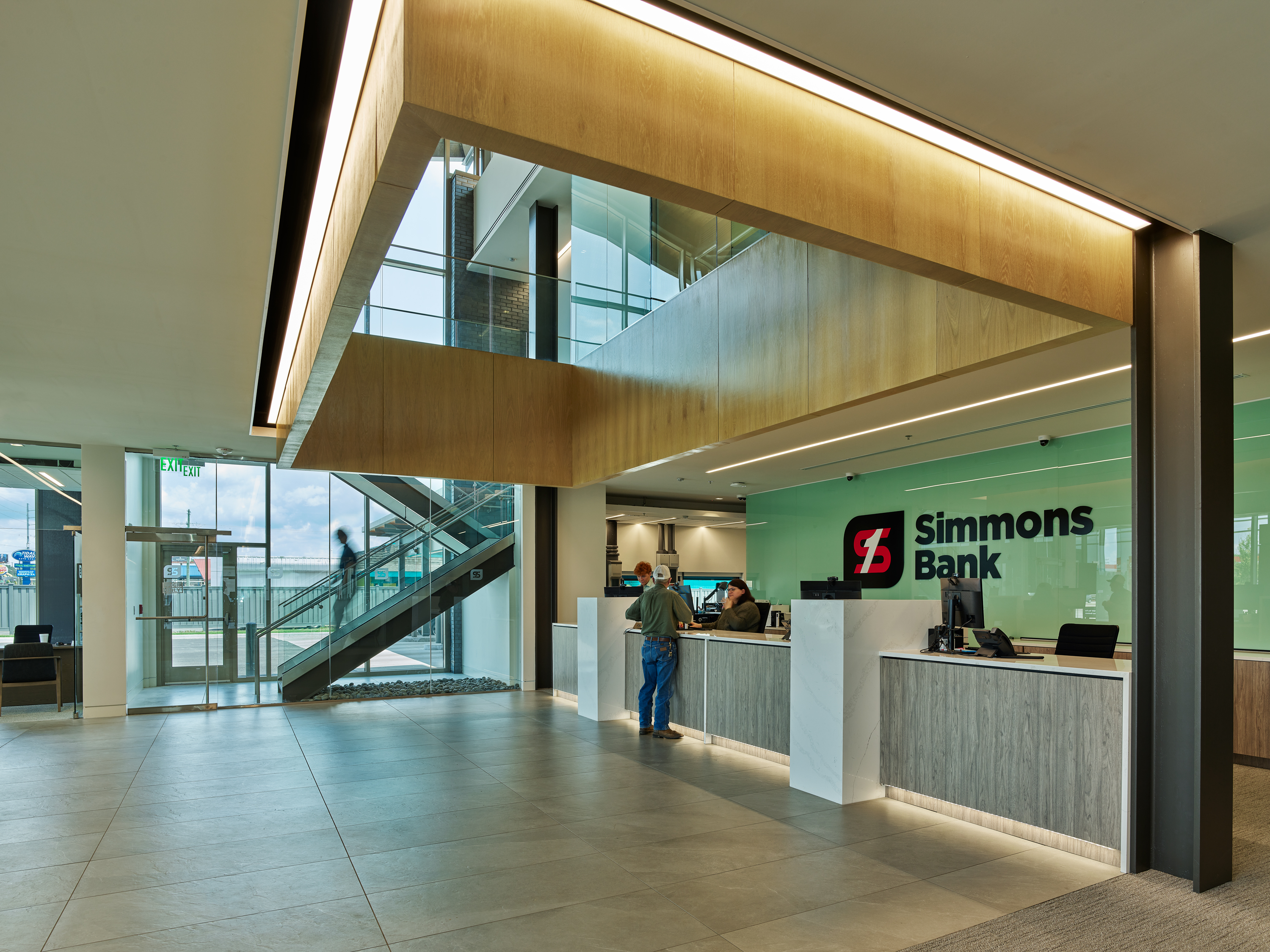 Simmons Bank by Polk Stanley Wilcox Architects - Architizer
