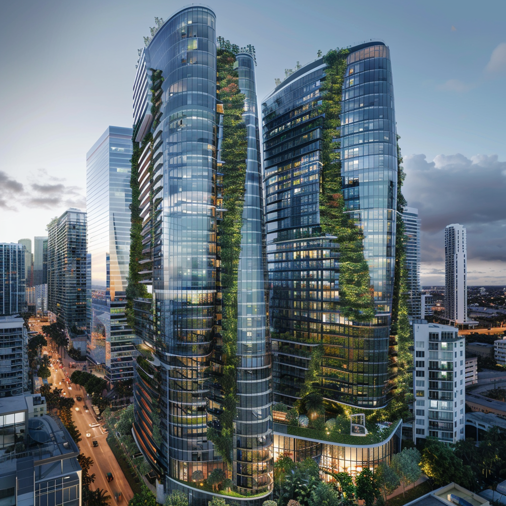 Green Tower Concepts by MA2 - Architizer