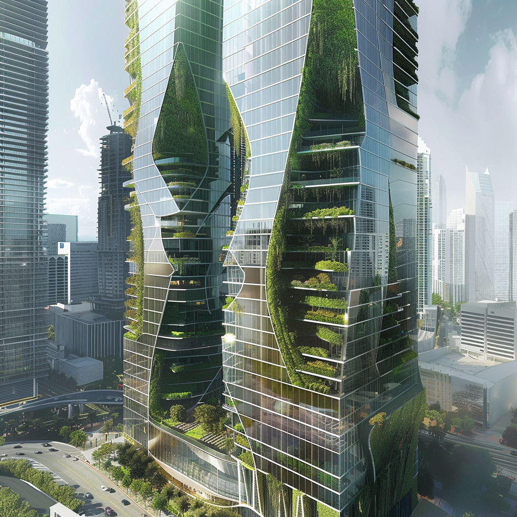 Green Tower Concepts by MA2 - Architizer