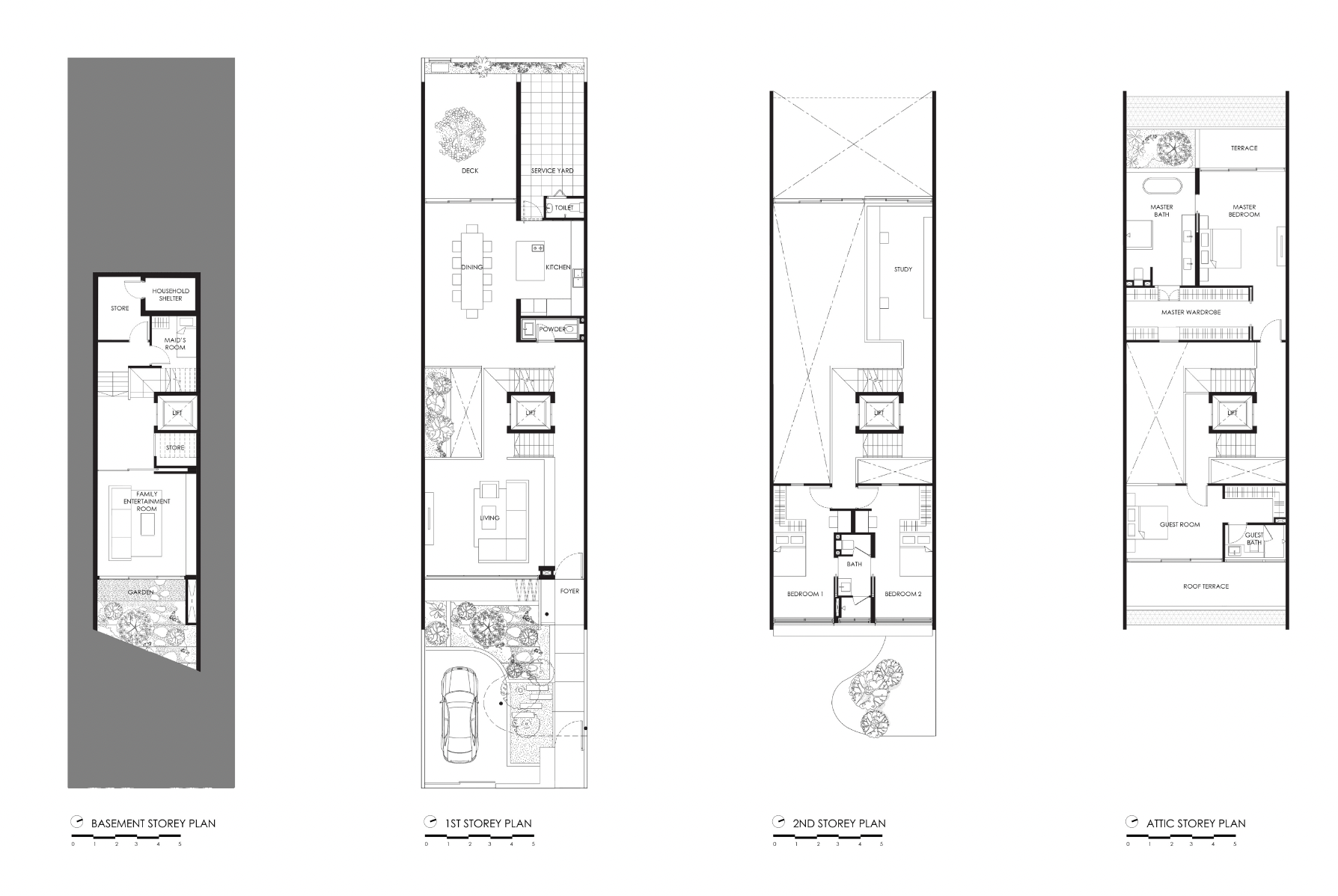 Raumplan House by Formwerkz Architects - Architizer