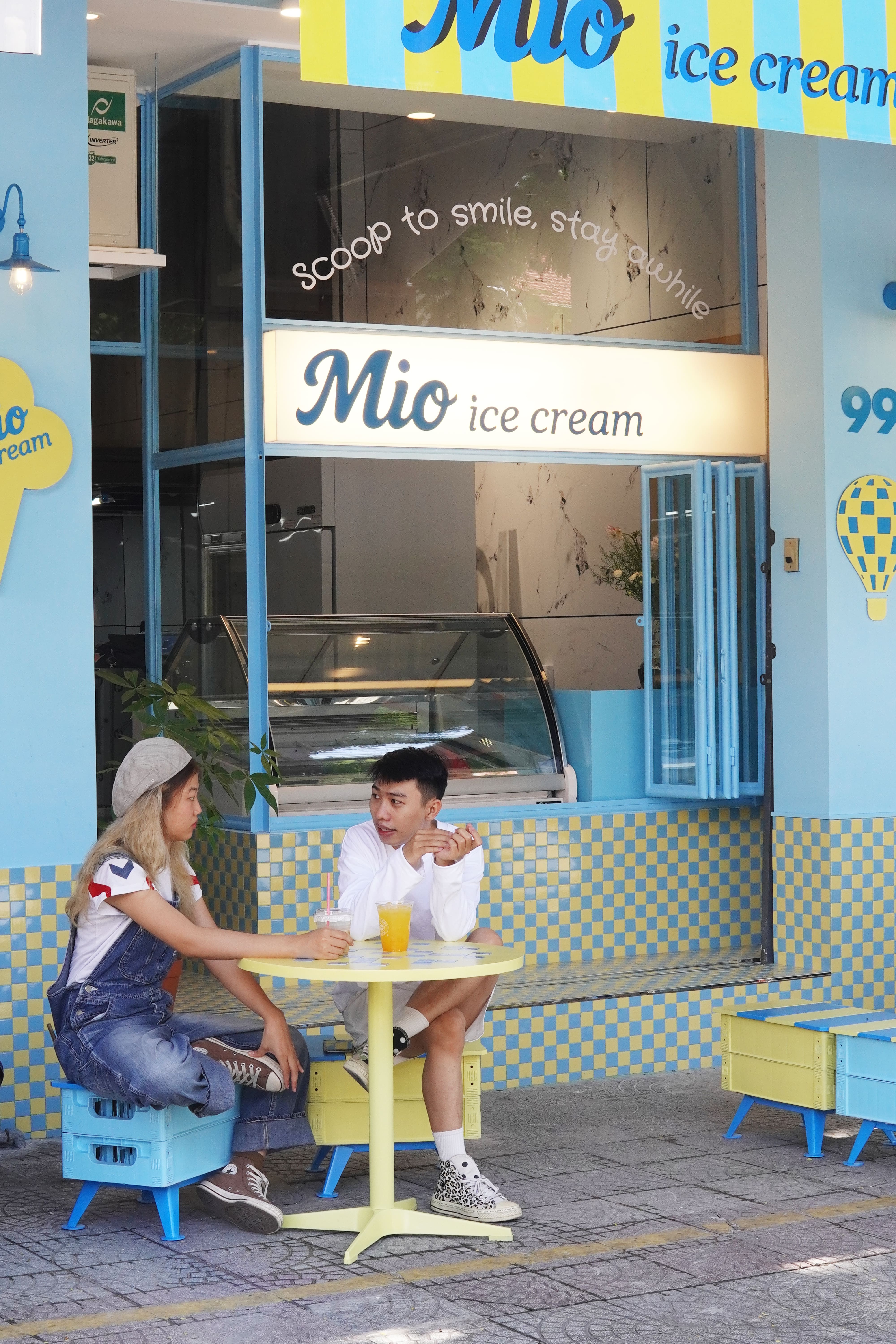 MIO ice-cream Danang by SUPPERCAAT - Danang Interior Design - Architizer