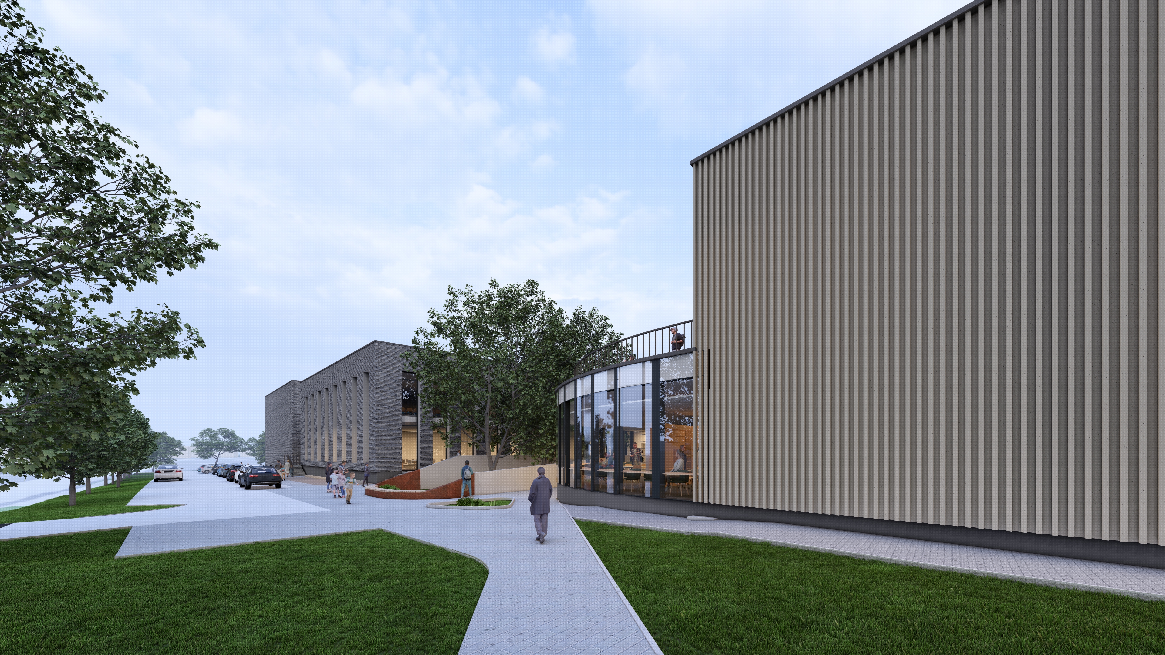 School design project by UAB APLAN - Architizer