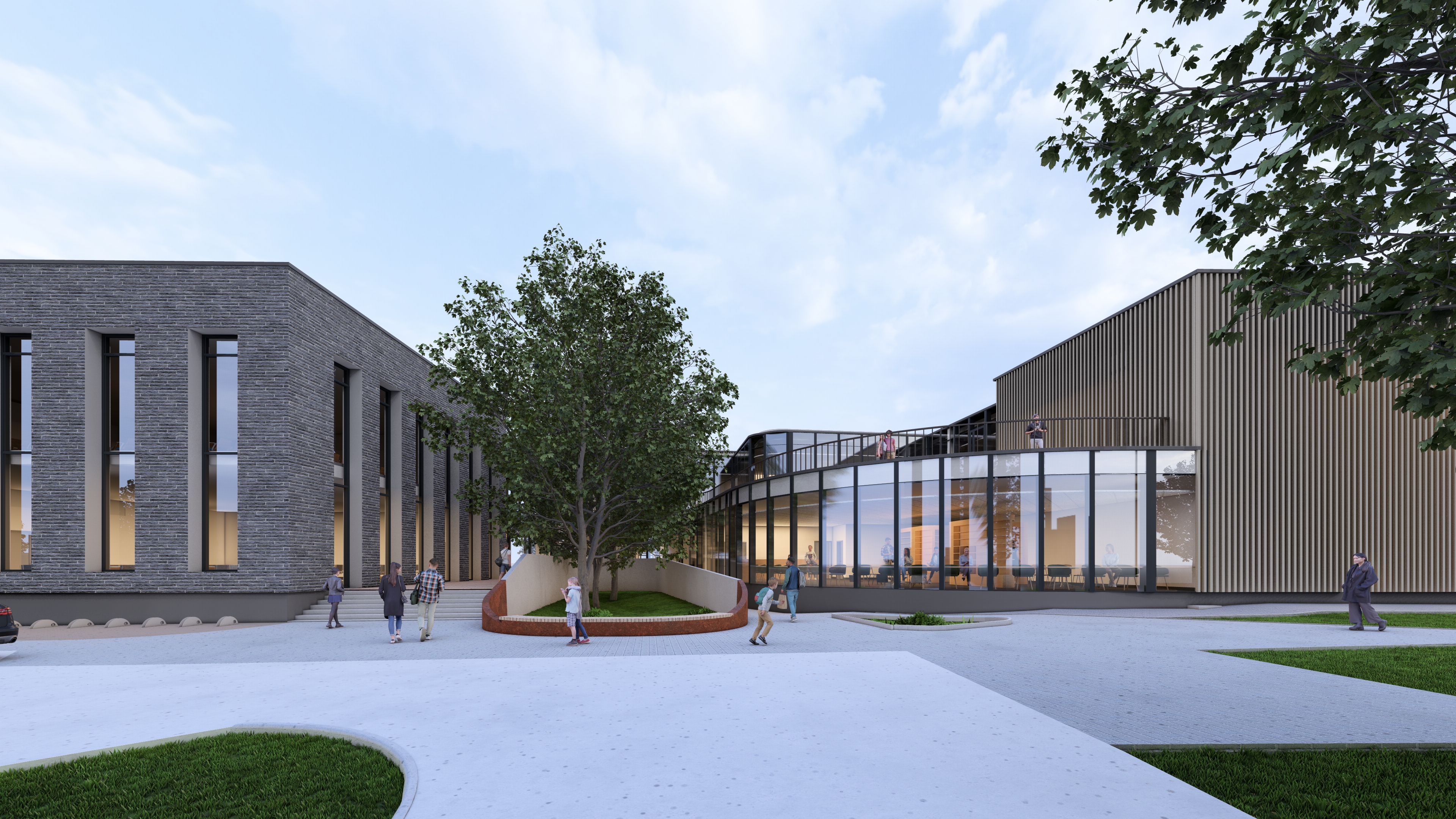 School design project by UAB APLAN - Architizer